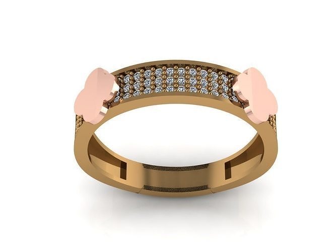 light gram ring-8 3D model 3D printable | CGTrader