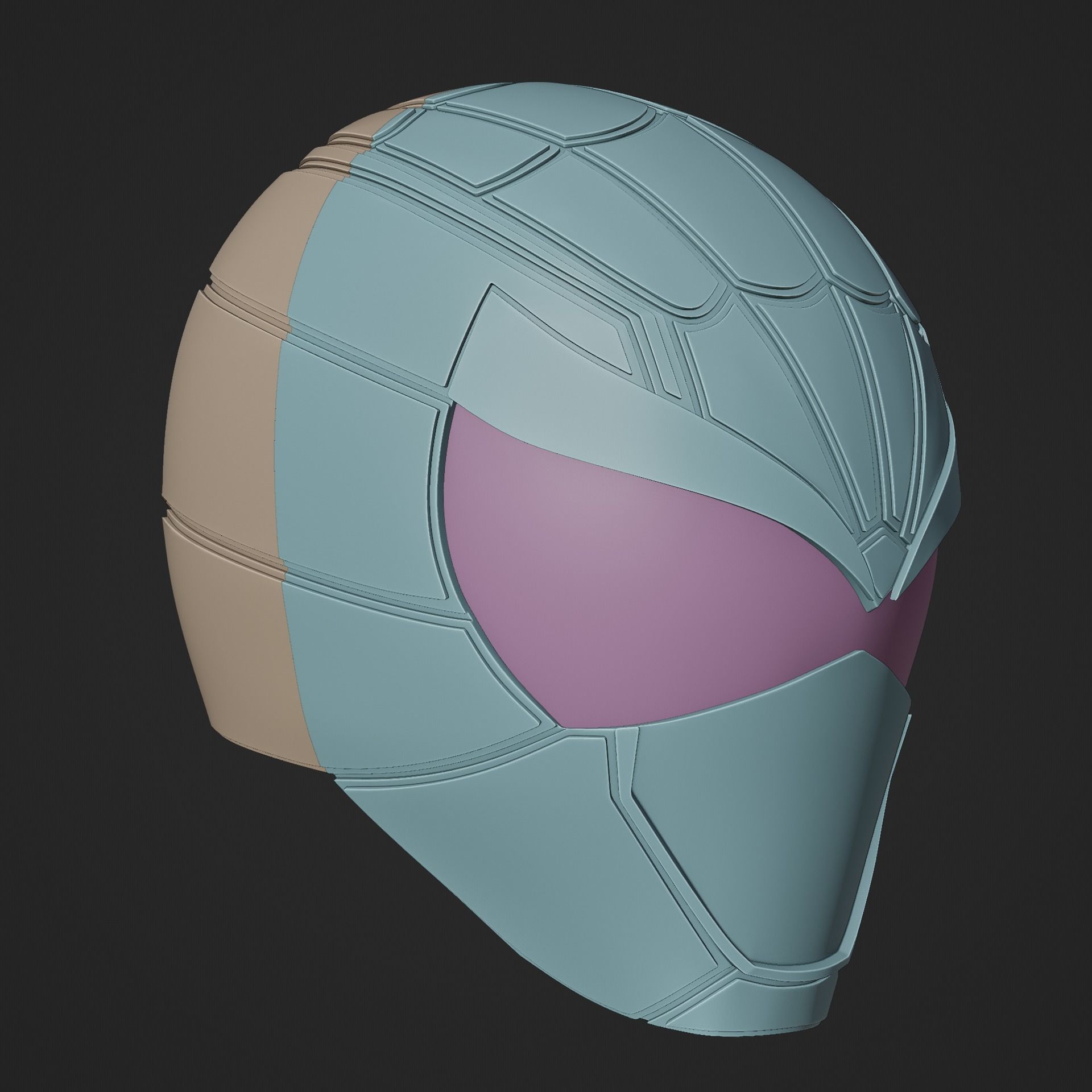 Spidey Ranger Helmet free 3D model 3D printable | CGTrader