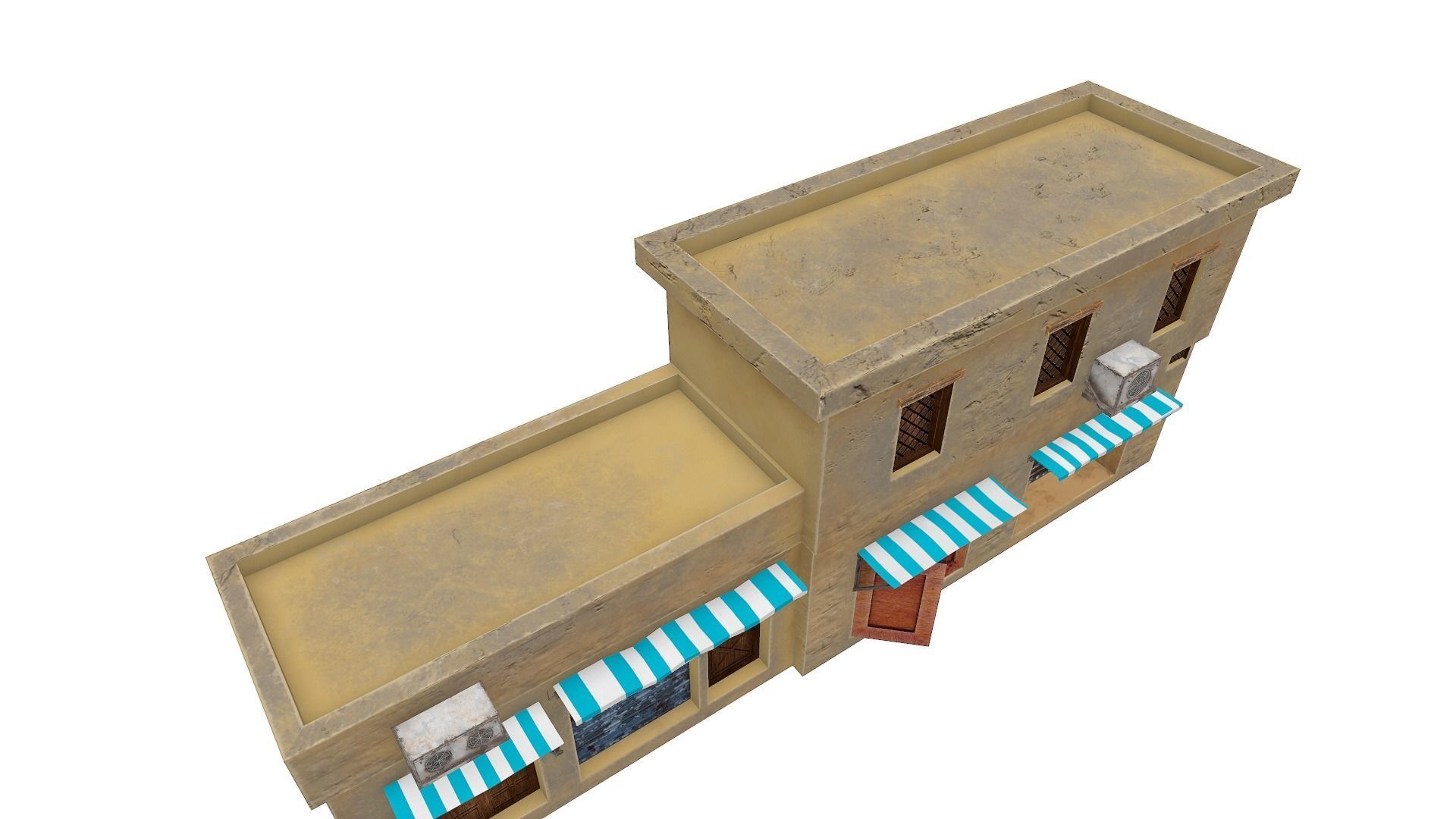 3D model Desert Building 2 VR / AR / low-poly | CGTrader