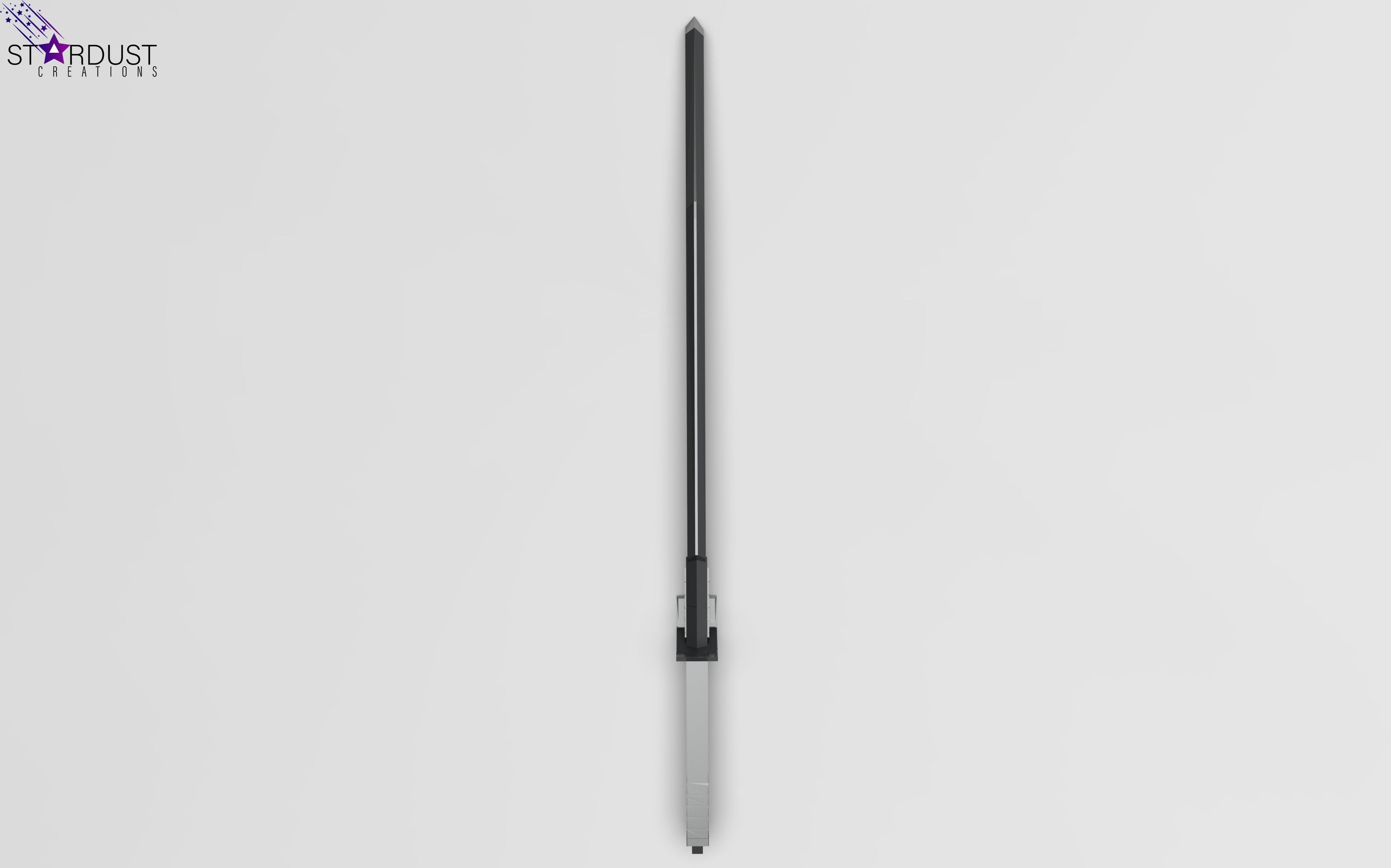 Darksaber sword for 1 12 scale Black series 6 inch 3D model 3D ...