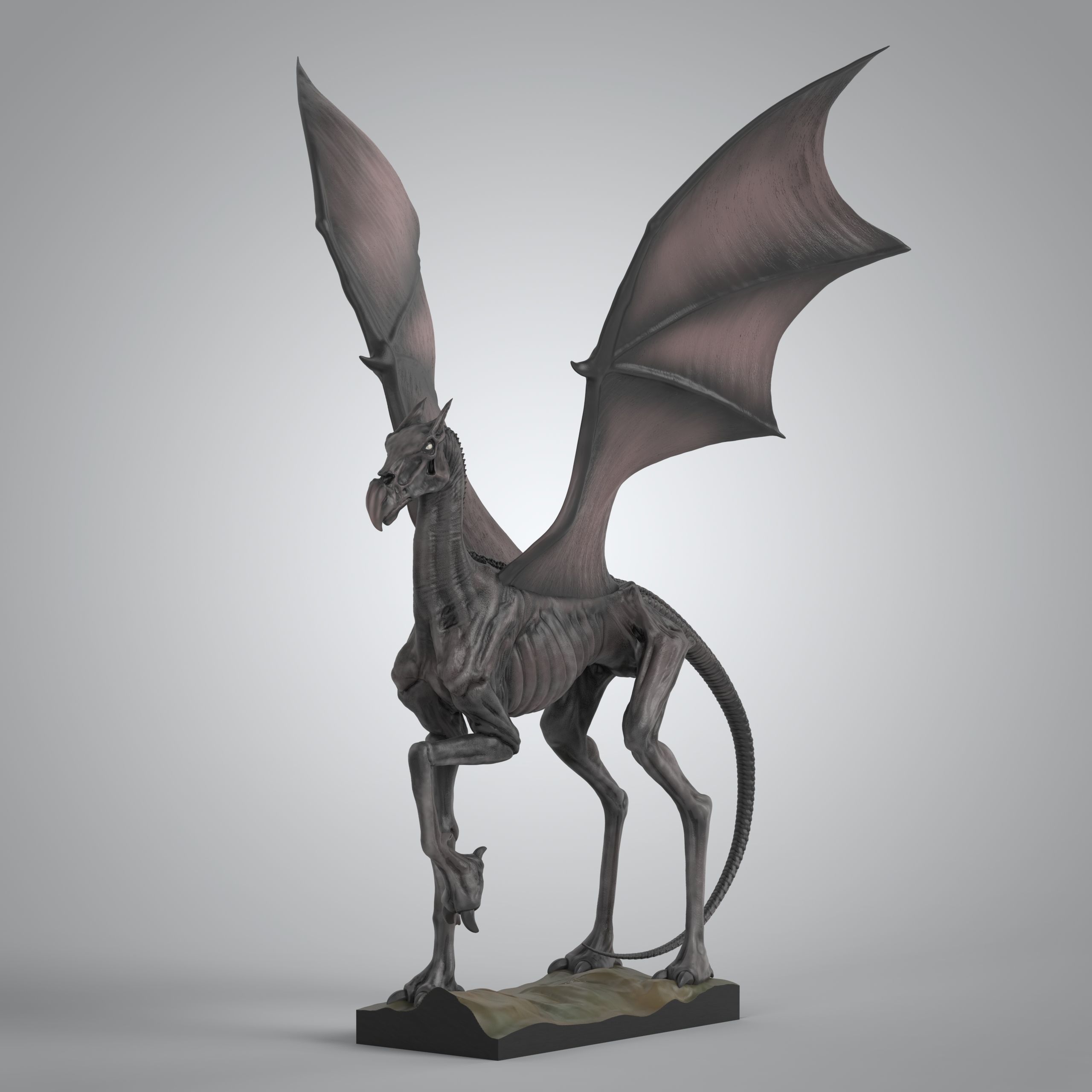 Harry Potter - Thestral 3D model 3D printable | CGTrader