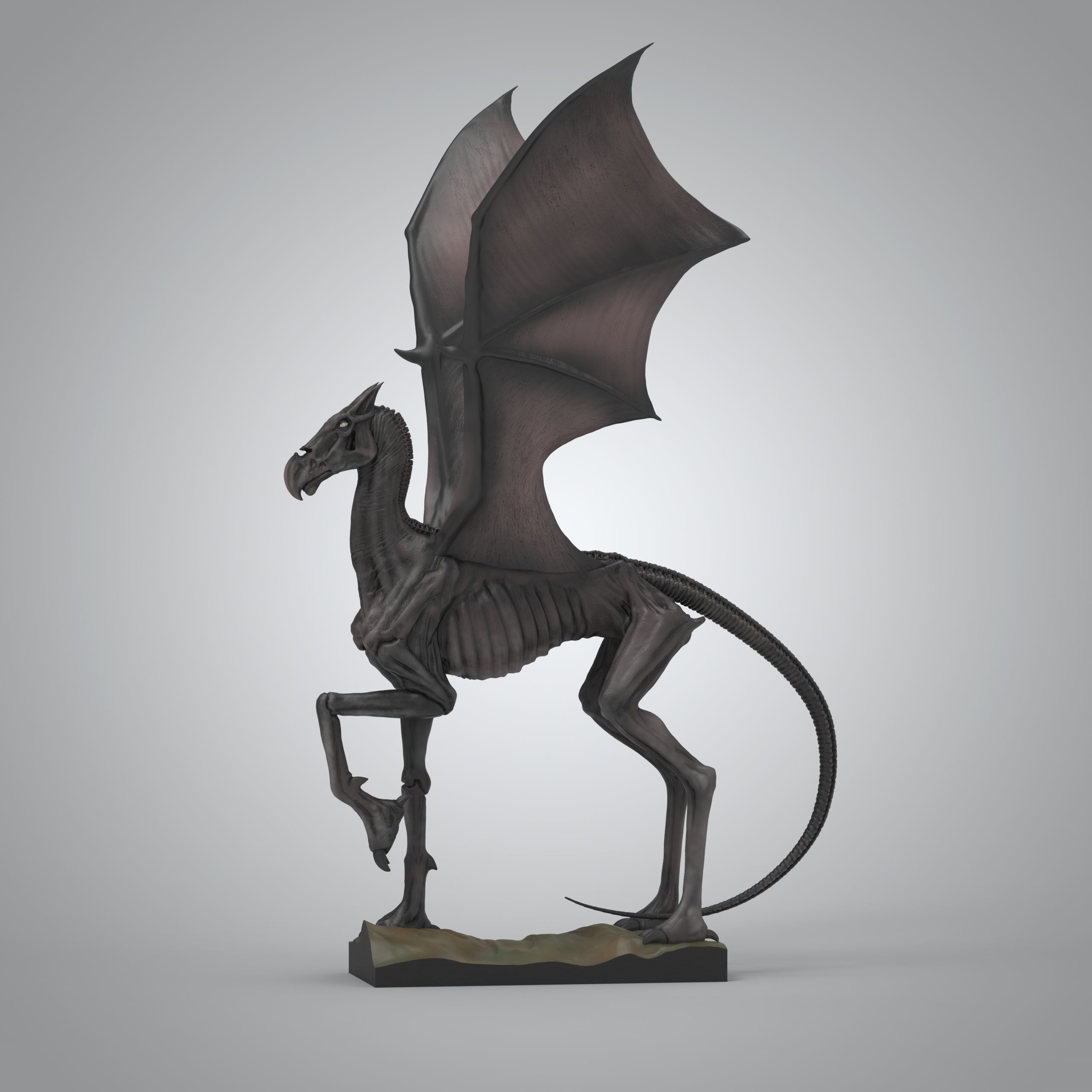 Harry Potter - Thestral 3D model 3D printable | CGTrader