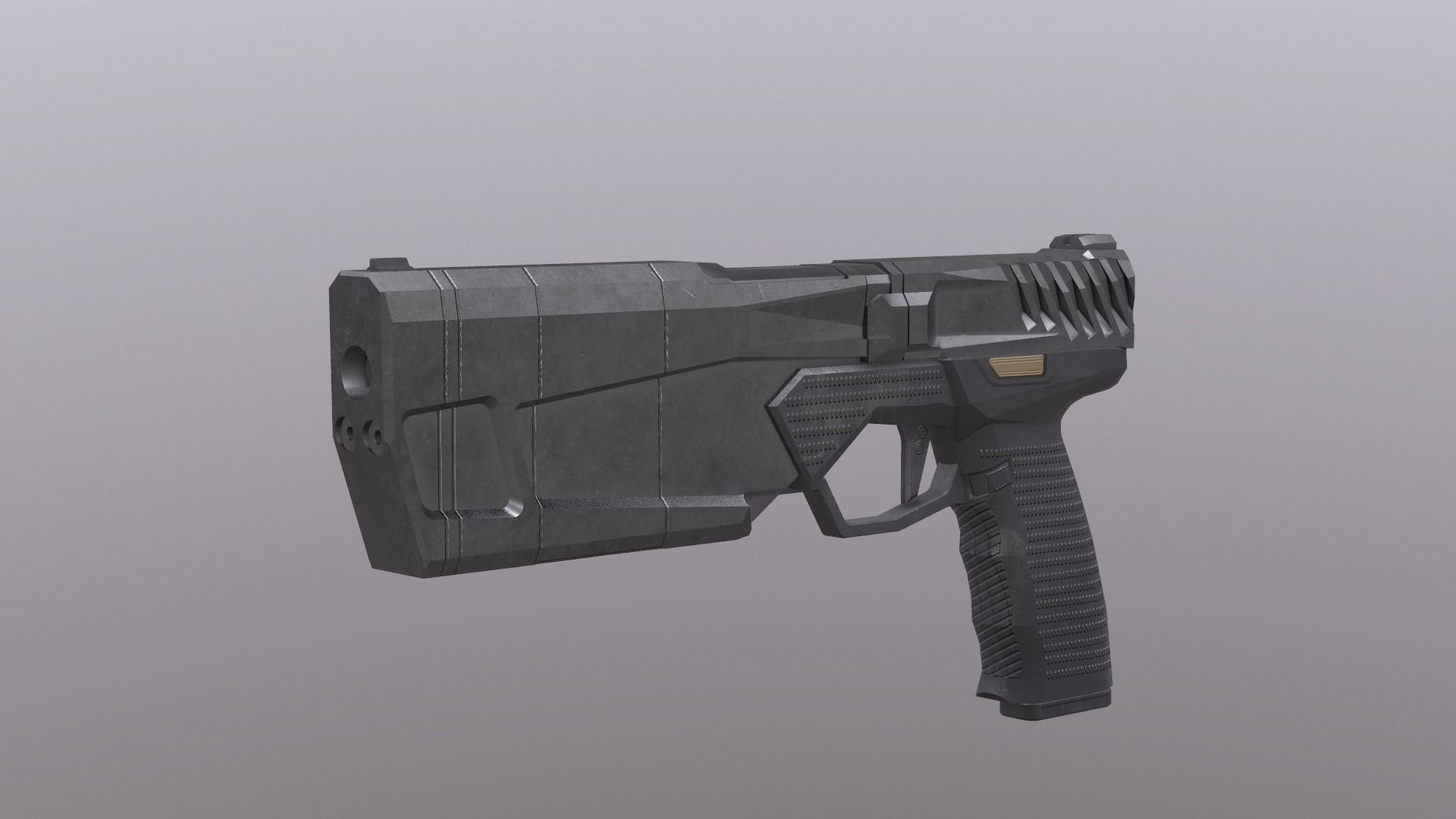 3D model Maxim 9 Silenced VR / AR / low-poly | CGTrader