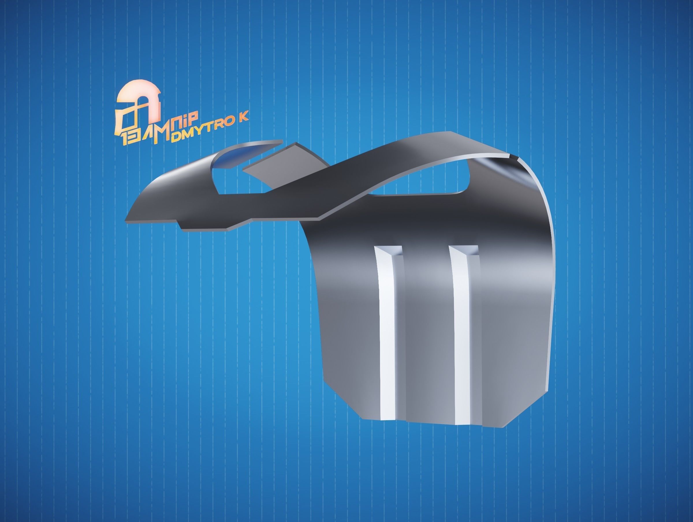 Custom Mandalorian Back Armor 3D model 3D printable | CGTrader