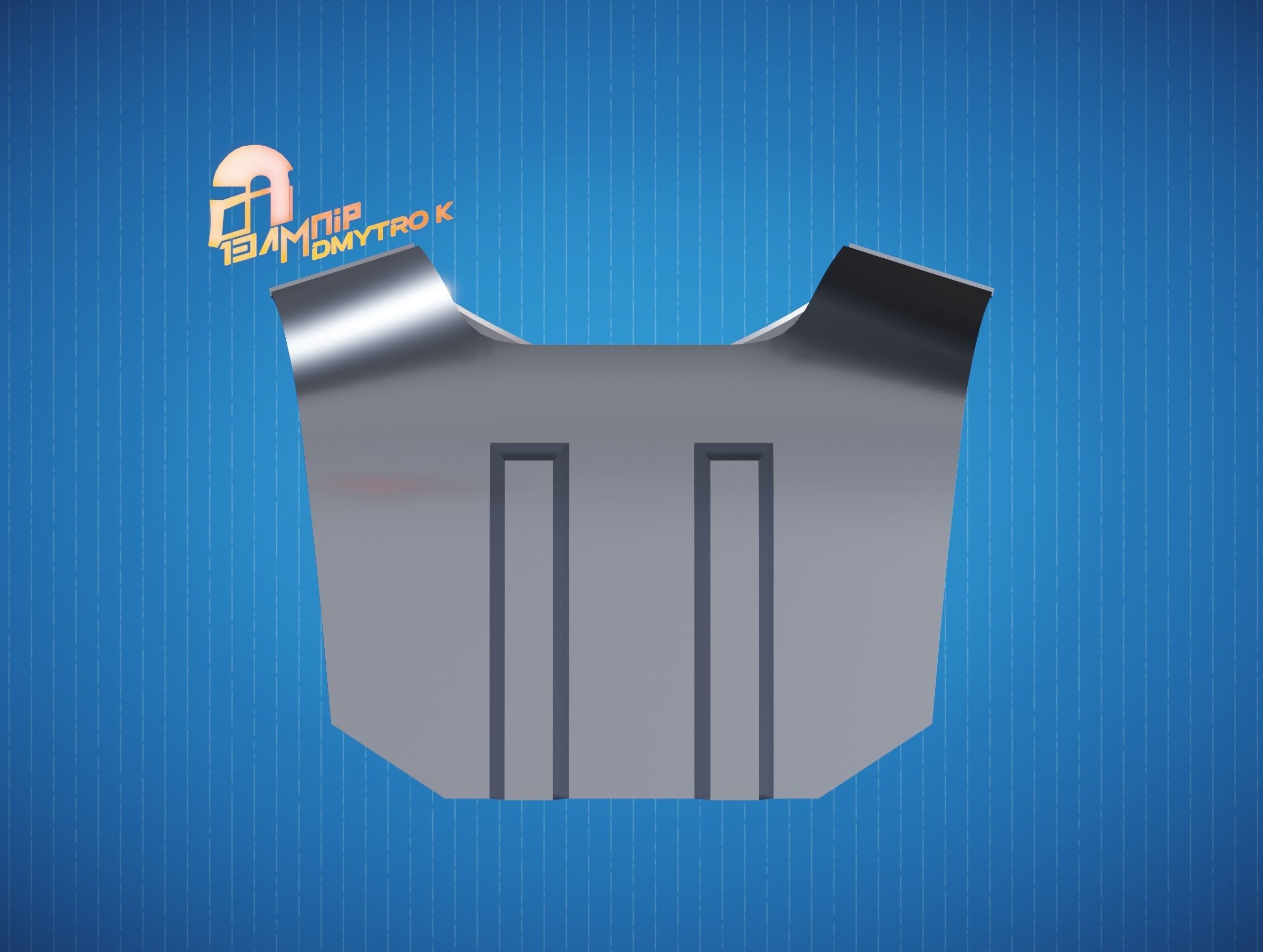 Custom Mandalorian Back Armor 3D model 3D printable | CGTrader