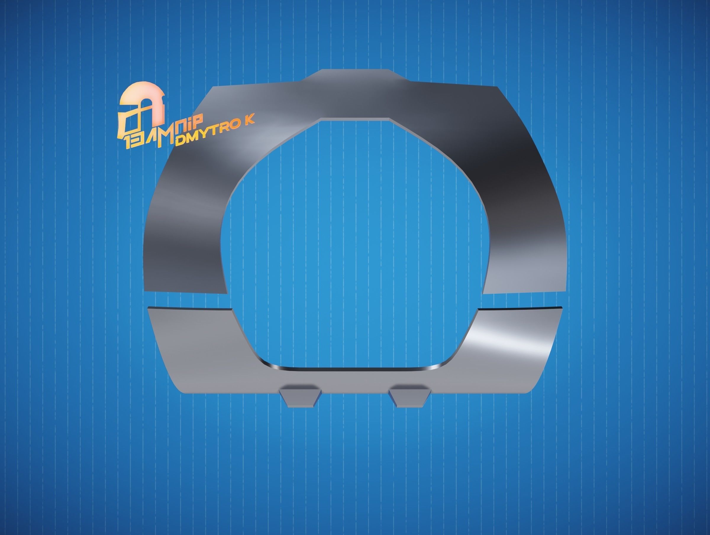 Custom Mandalorian Back Armor 3D model 3D printable | CGTrader