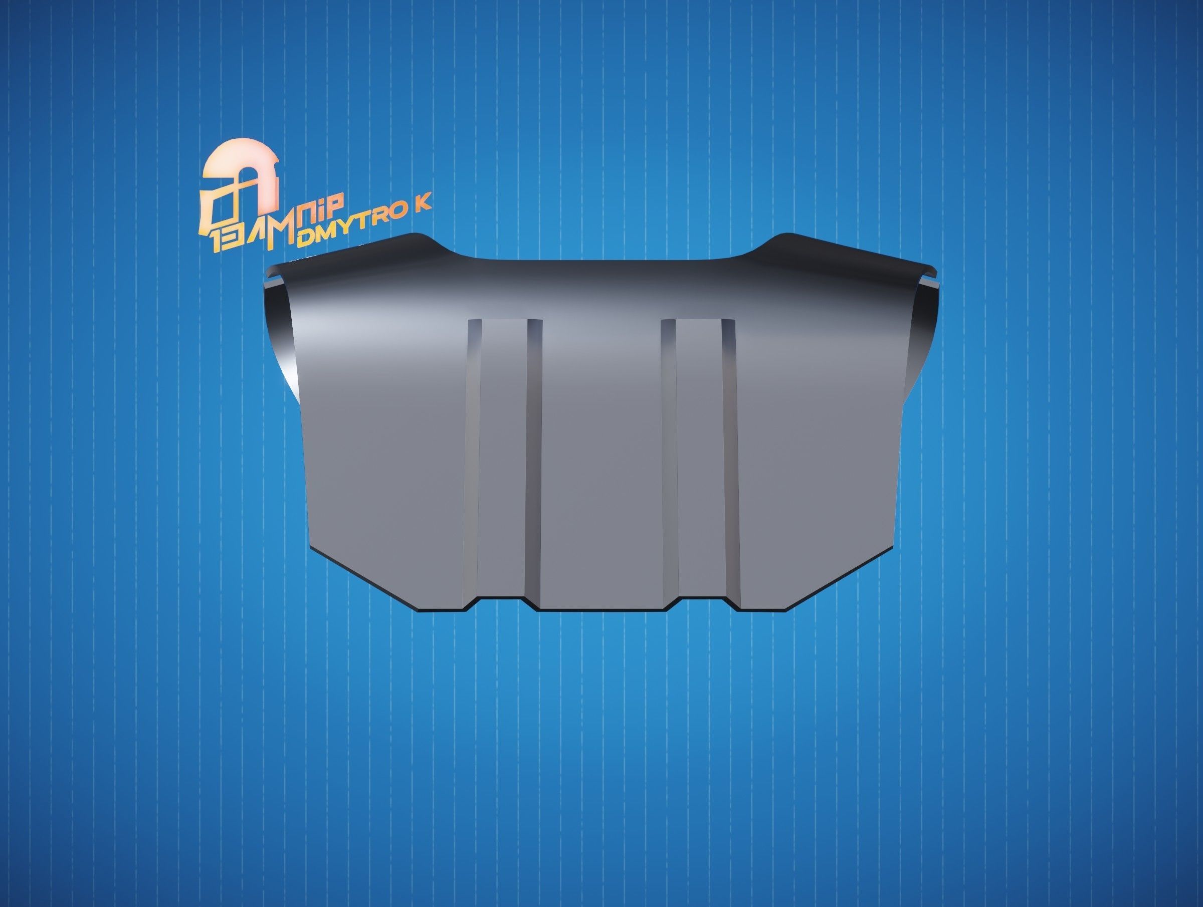 Custom Mandalorian Back Armor 3D model 3D printable | CGTrader