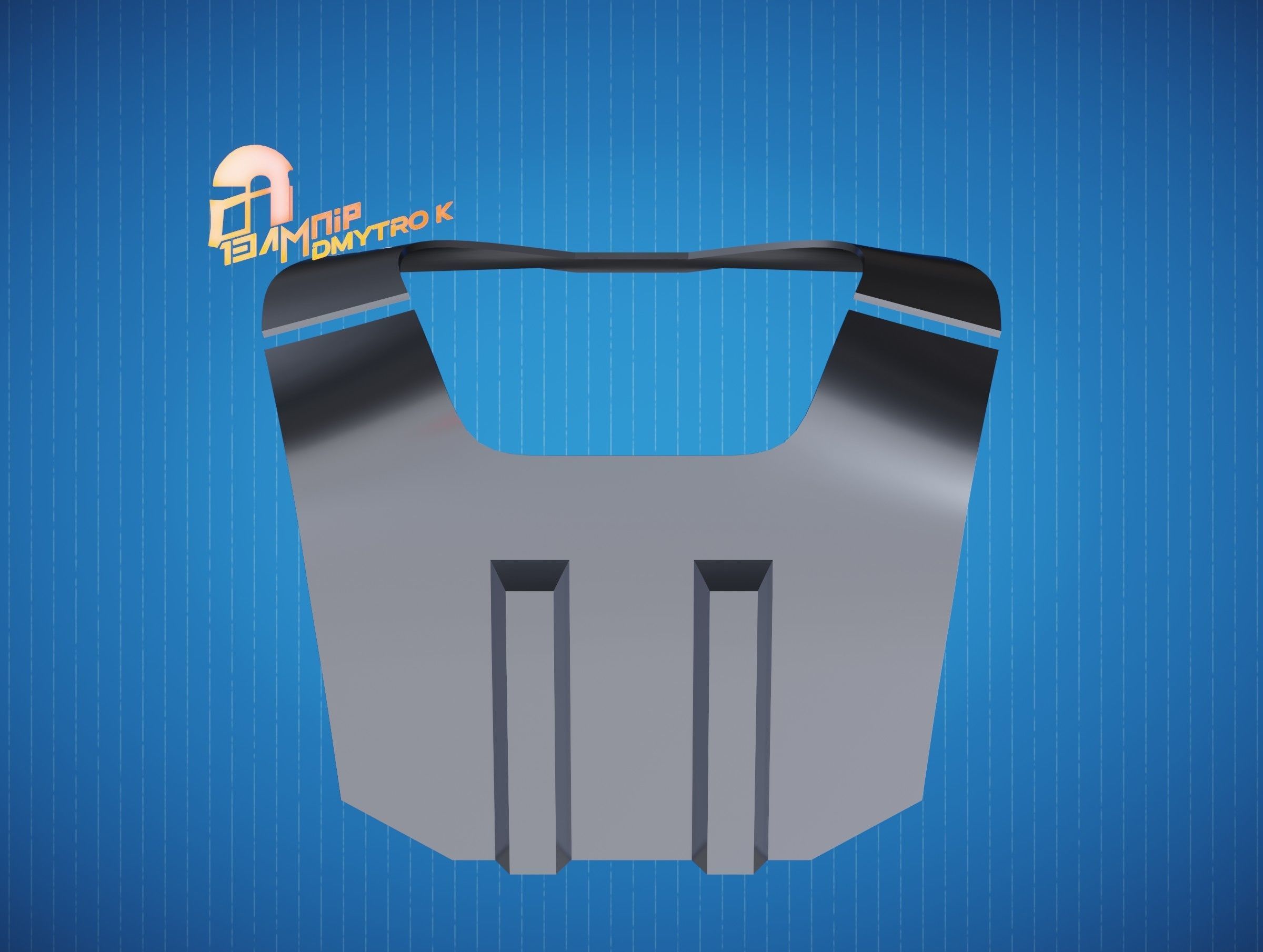 Custom Mandalorian Back Armor 3D model 3D printable | CGTrader