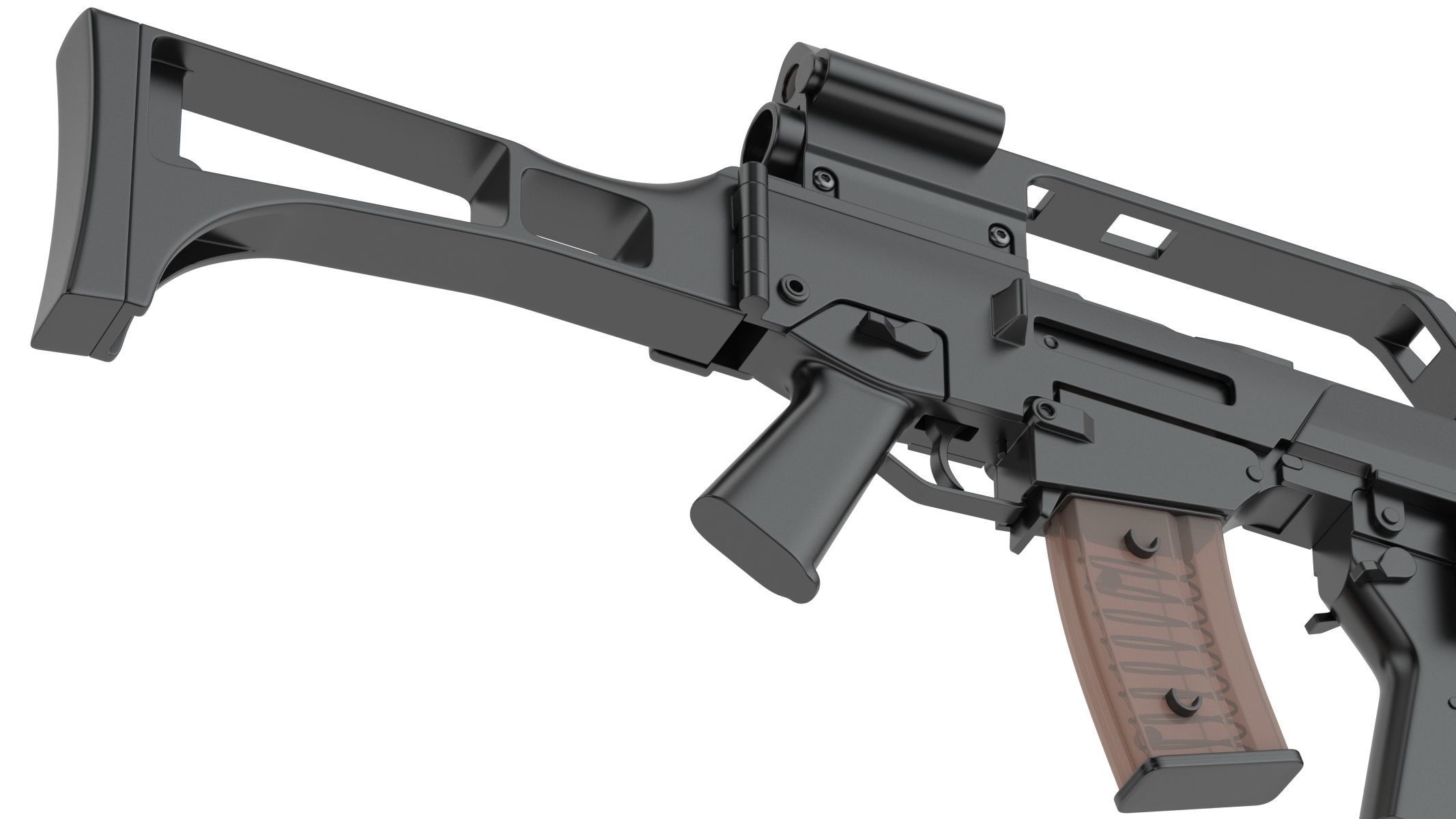 Heckler Koch AG36 Grenade launcher 3D model | CGTrader