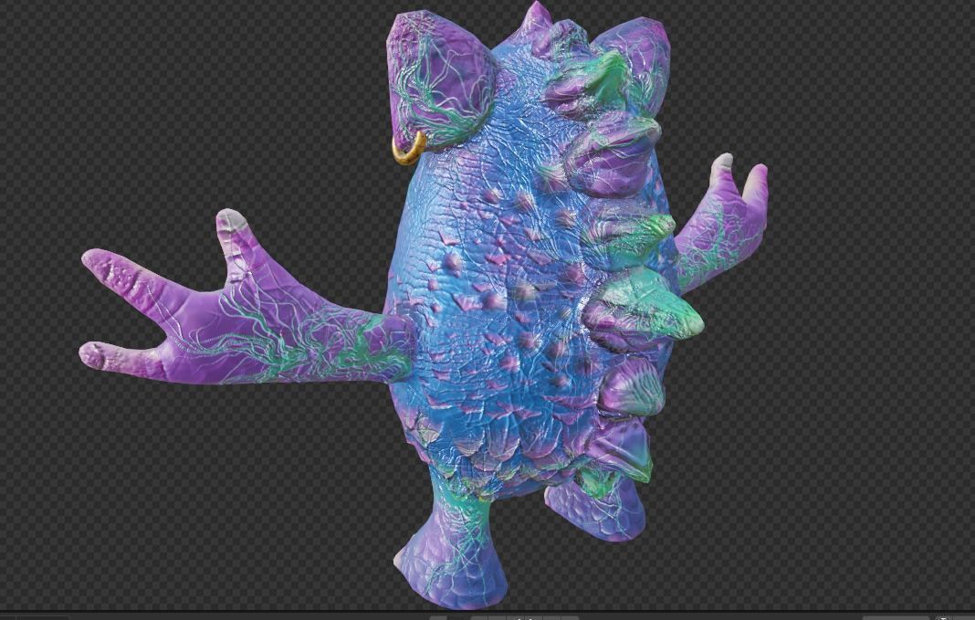 3D model The One eye VR / AR / low-poly | CGTrader