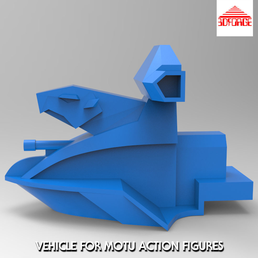SKY SLED FILMATION MOTU 3D model 3D printable | CGTrader
