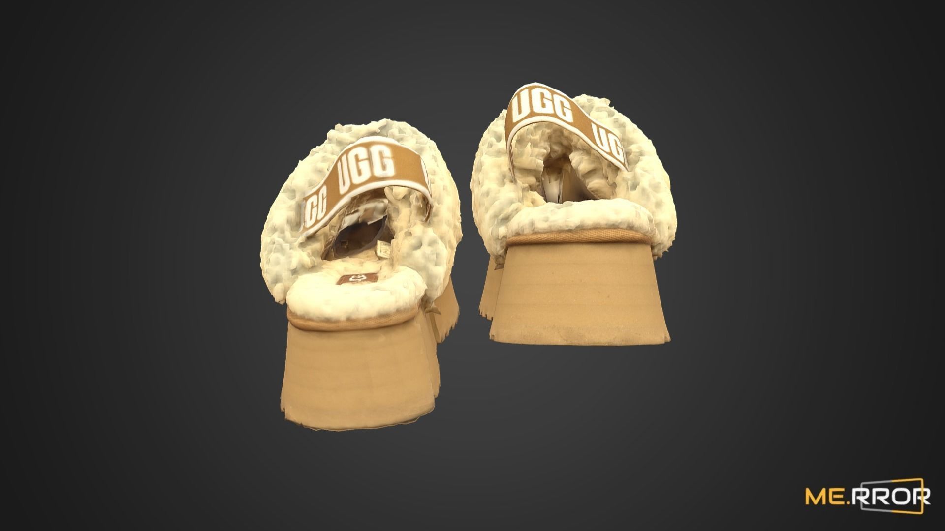 Fur Ugg Boots 3D model | CGTrader