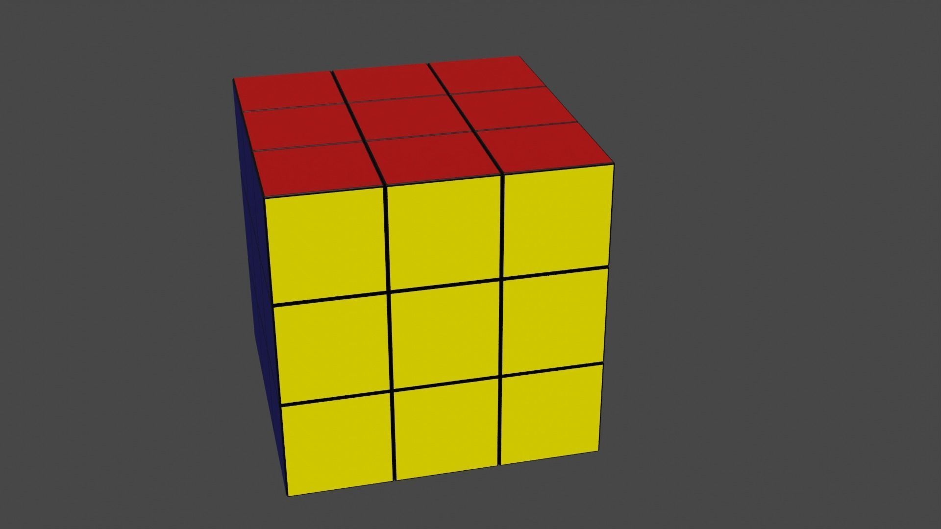 3D model rubiks cube toy model VR / AR / low-poly | CGTrader