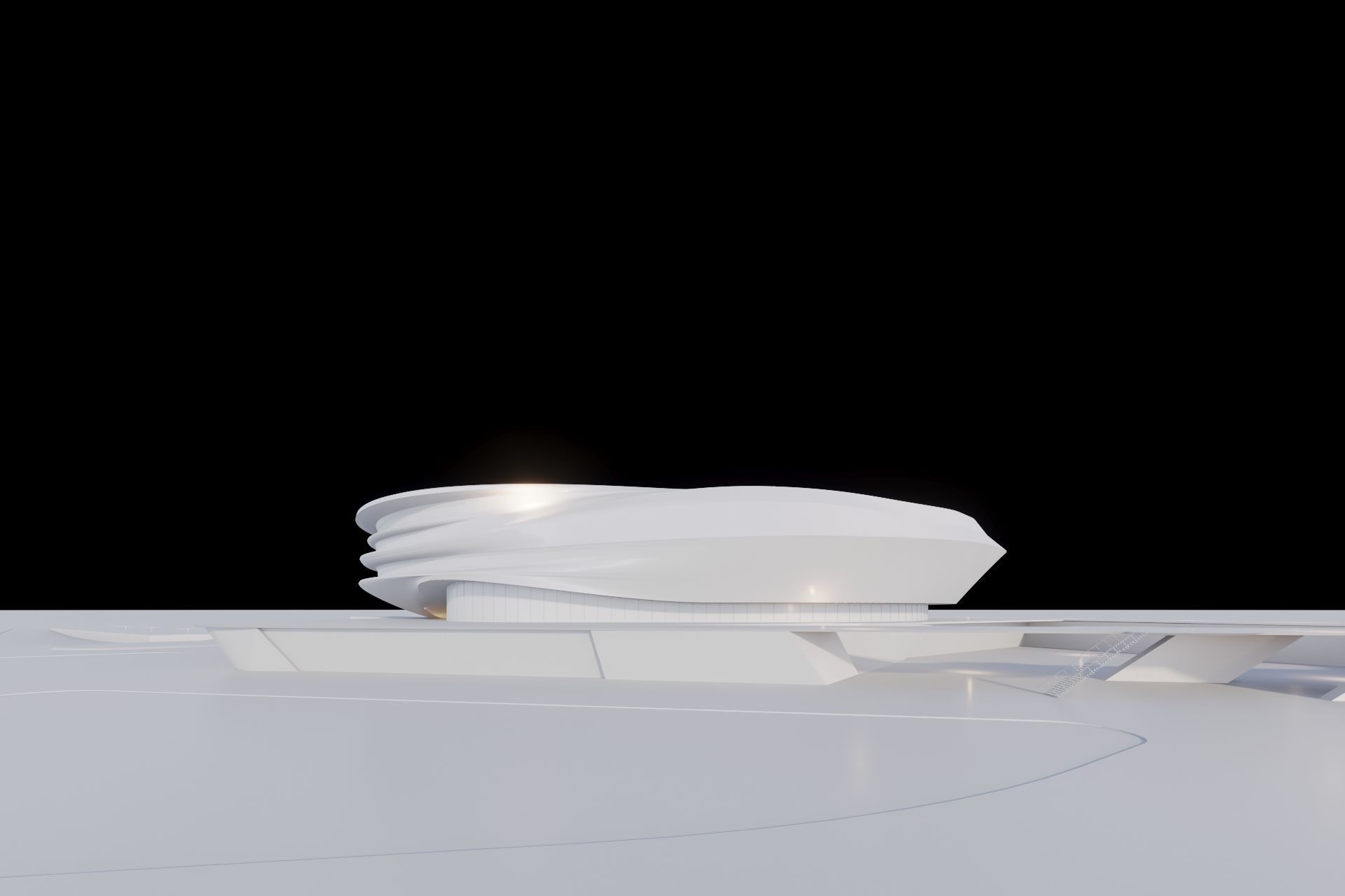 Stadium and sports complex 3D model | CGTrader