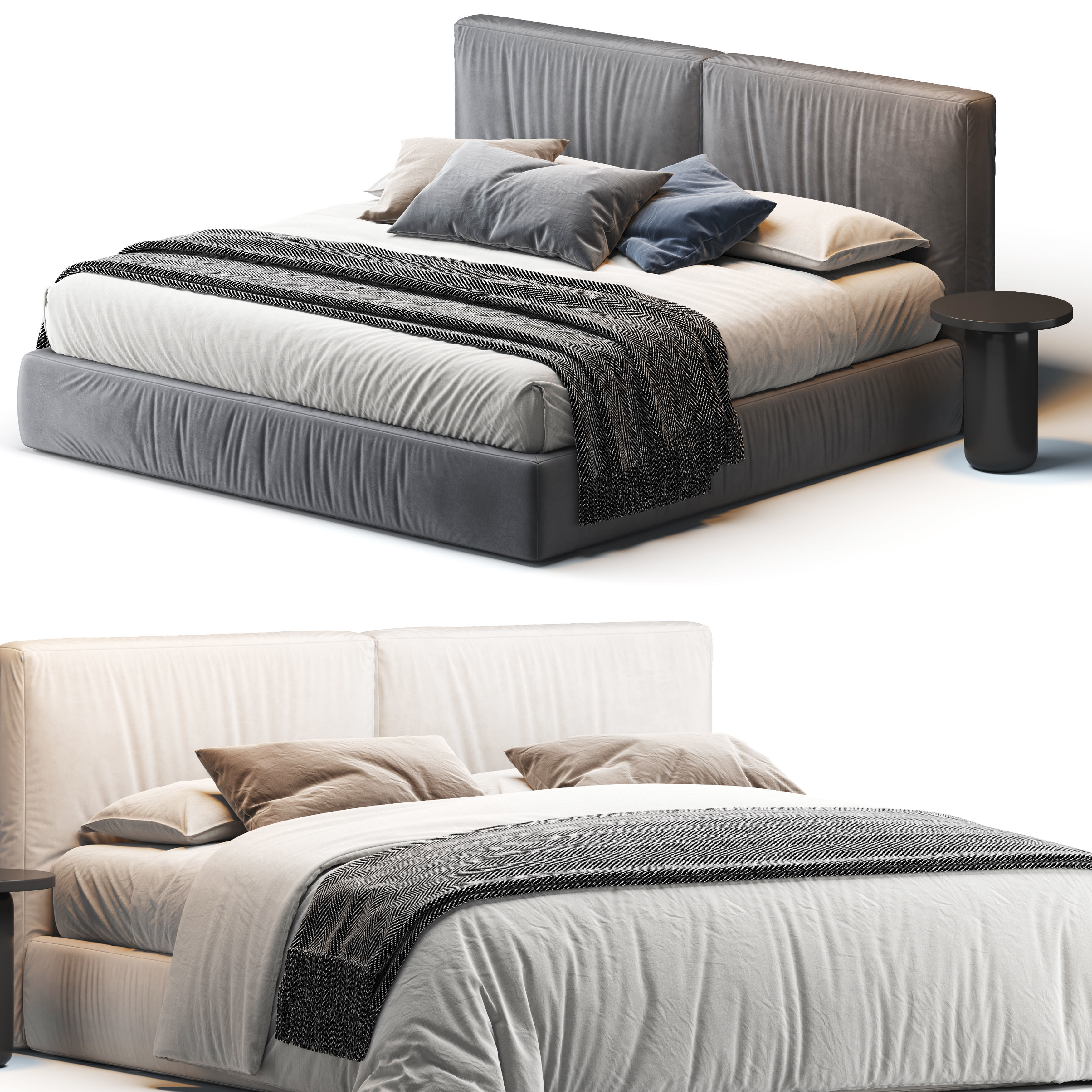 Zico bed 3D model | CGTrader
