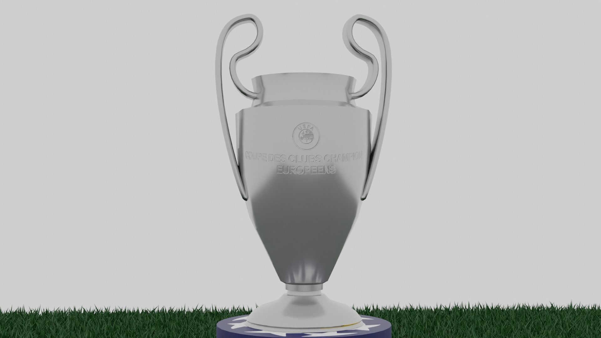UEFA Champions League Trophy 3D model | CGTrader