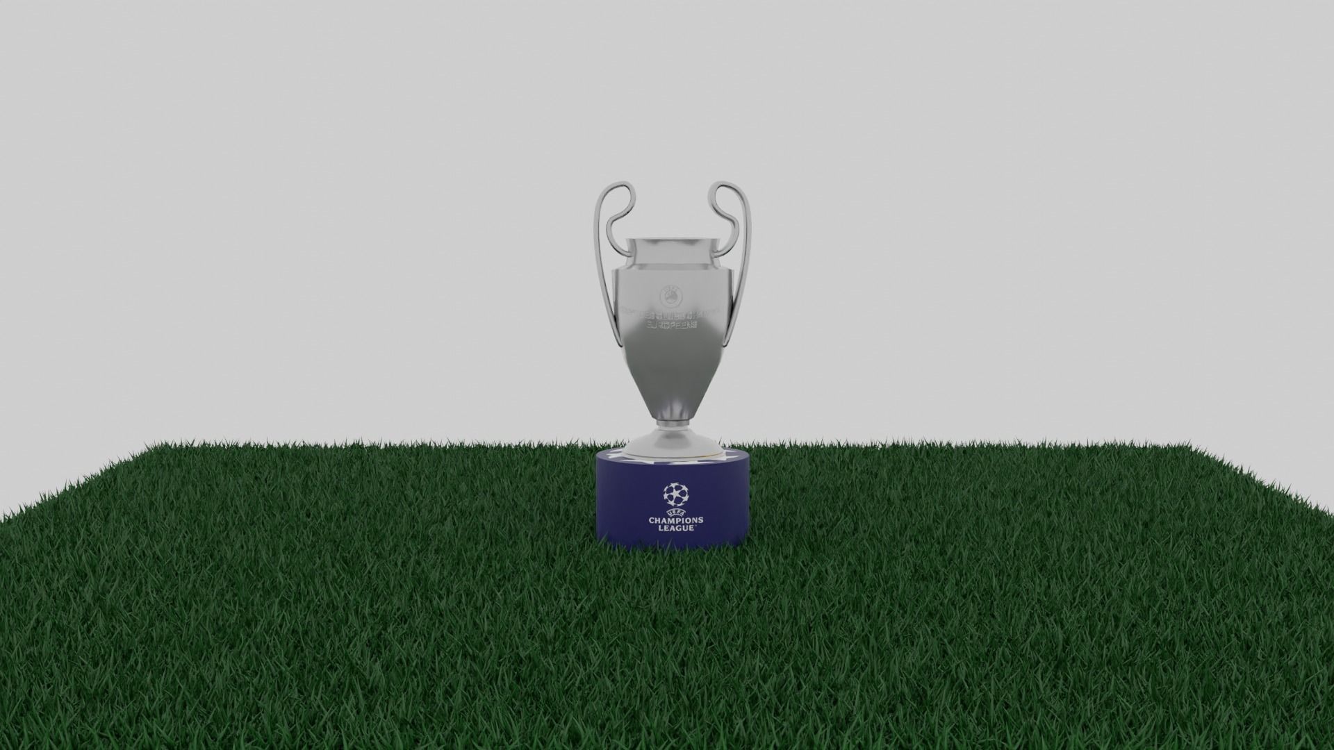 UEFA Champions League Trophy 3D model | CGTrader