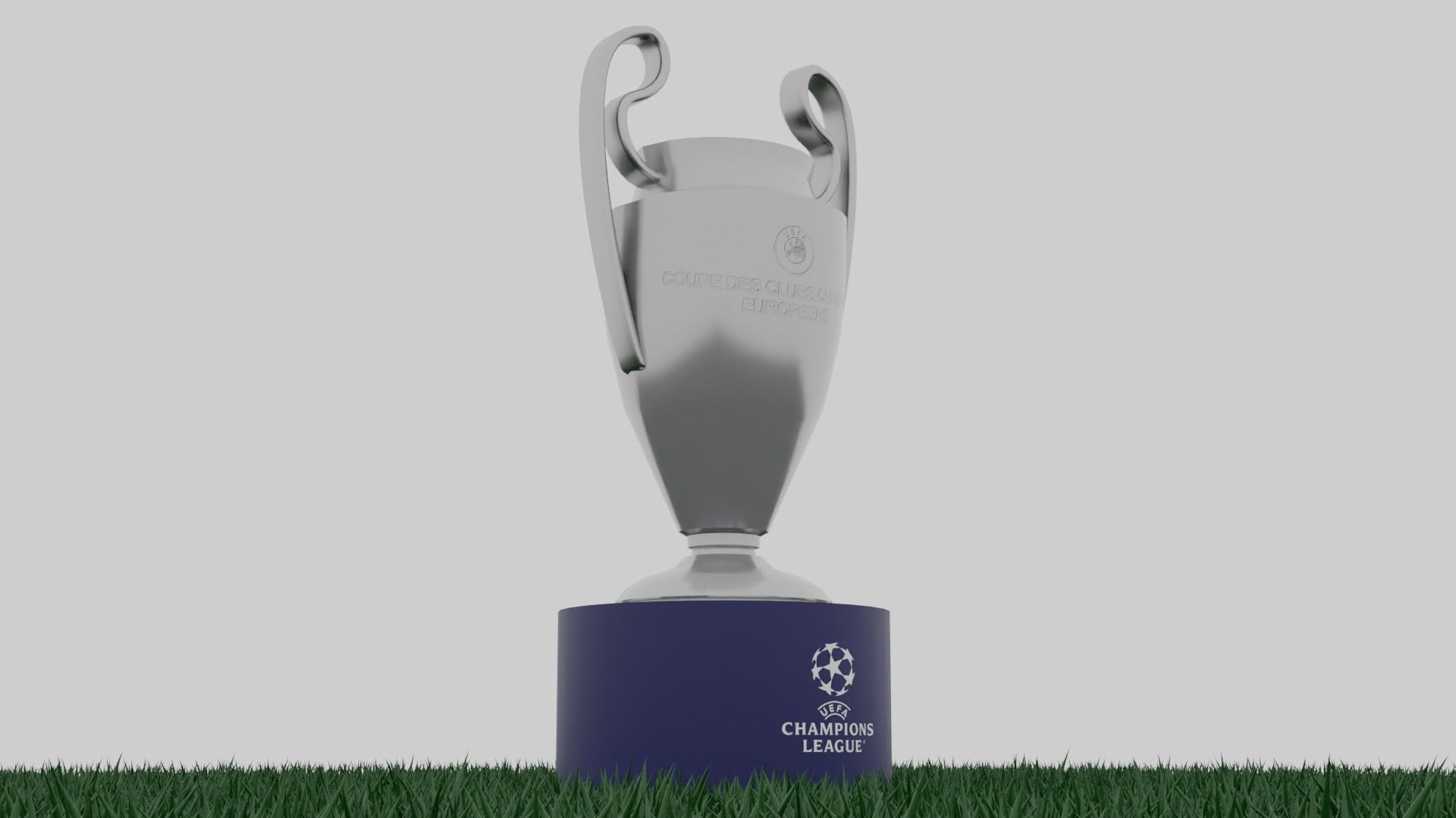 UEFA Champions League Trophy 3D model | CGTrader