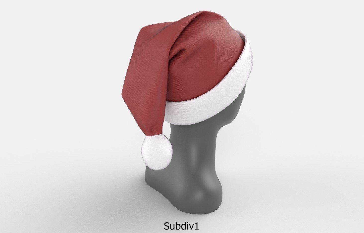 3D model Santa Hat M01 VR / AR / low-poly | CGTrader