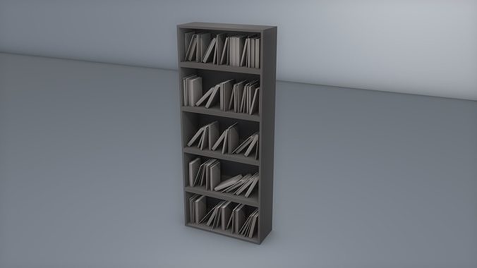 BOOKCASE 3D model | CGTrader