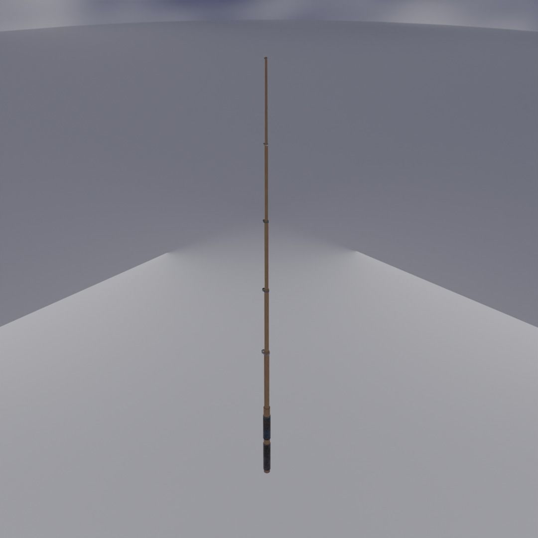 Fishing Rod Game Ready free VR / AR / low-poly 3D model | CGTrader