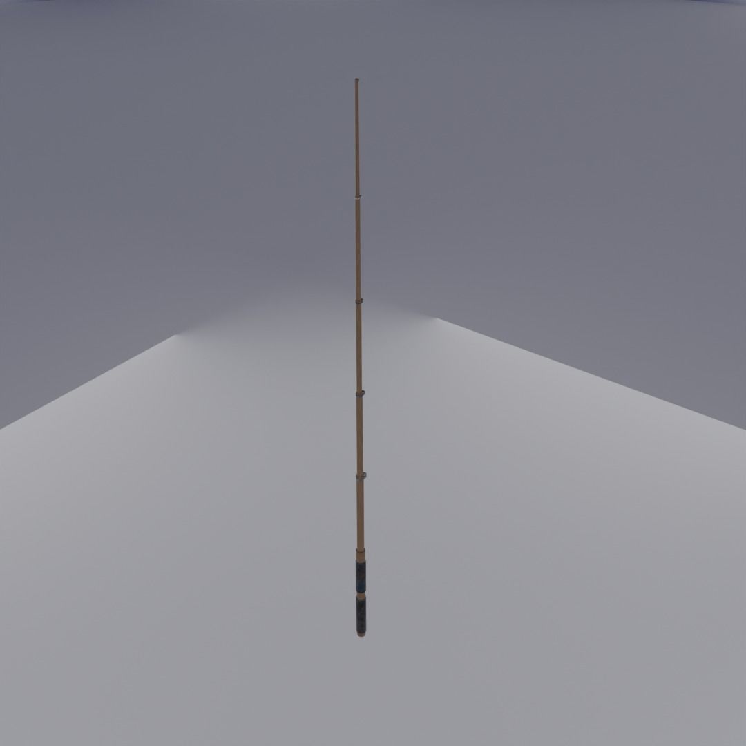 Fishing Rod Game Ready free VR / AR / low-poly 3D model | CGTrader