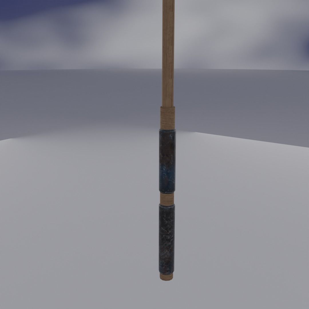 Fishing Rod Game Ready free VR / AR / low-poly 3D model | CGTrader