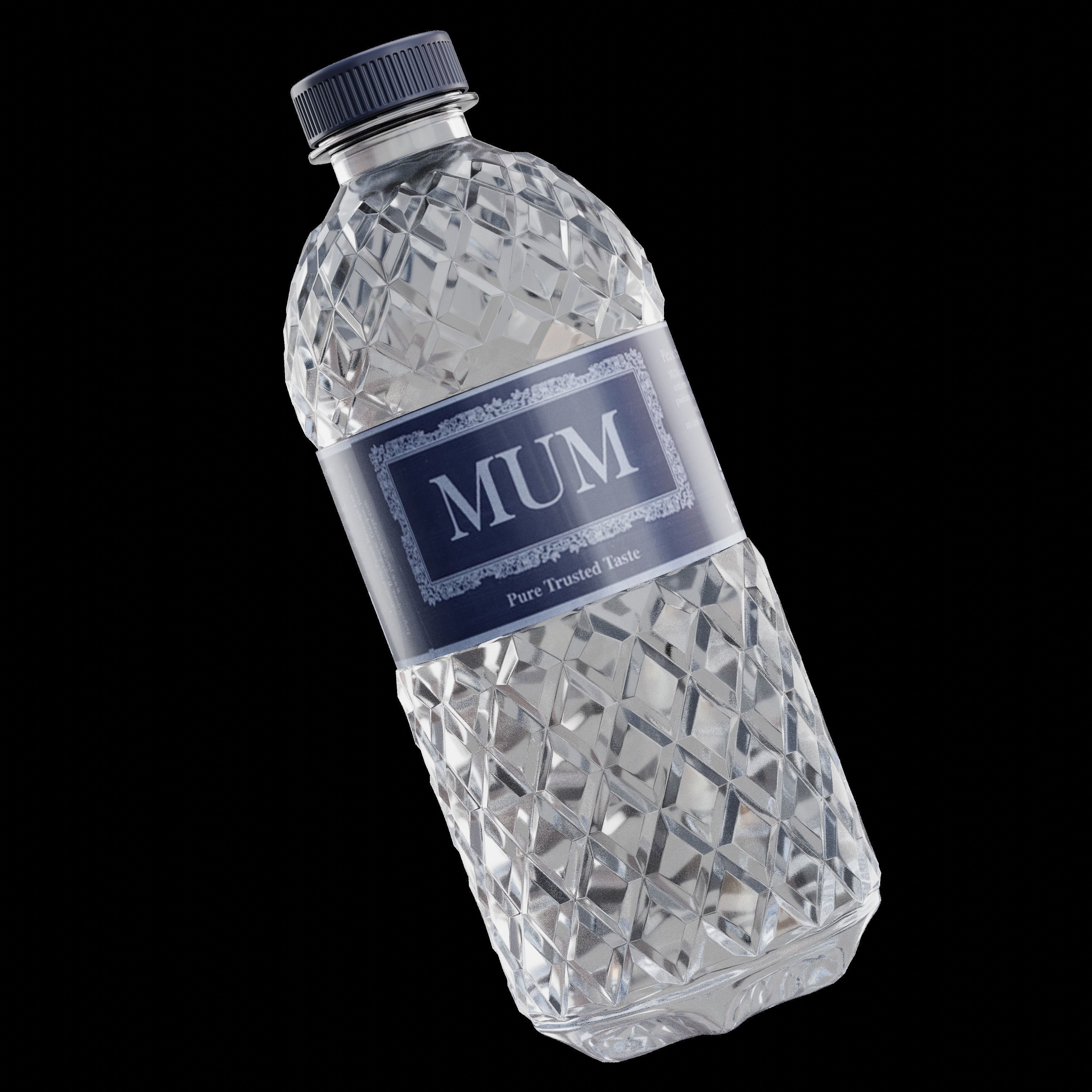 Mum Water Bottle 3D model | CGTrader