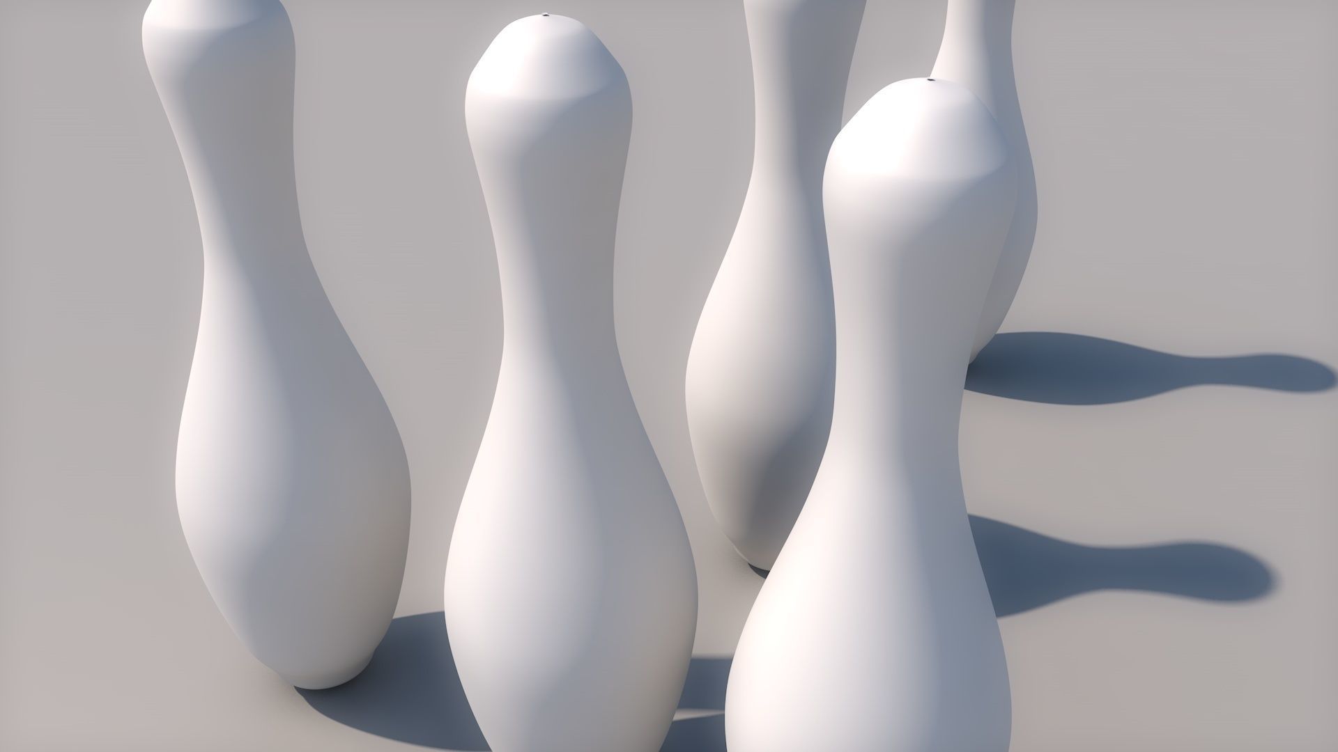 BOWLING PINS 3D MODEL 3D model | CGTrader