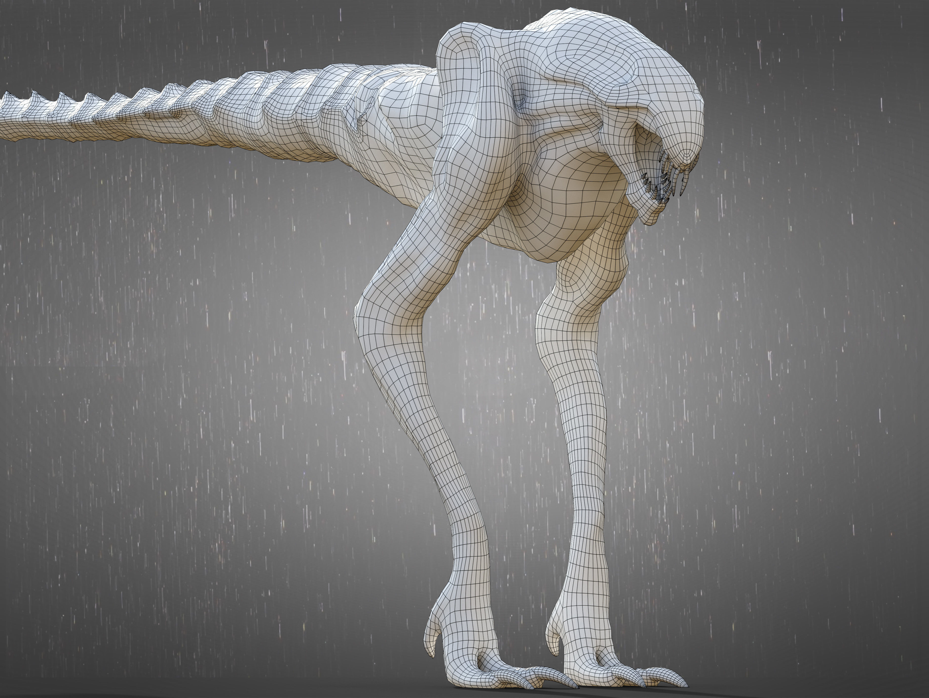 3D model Mud Creature VR / AR / low-poly rigged | CGTrader
