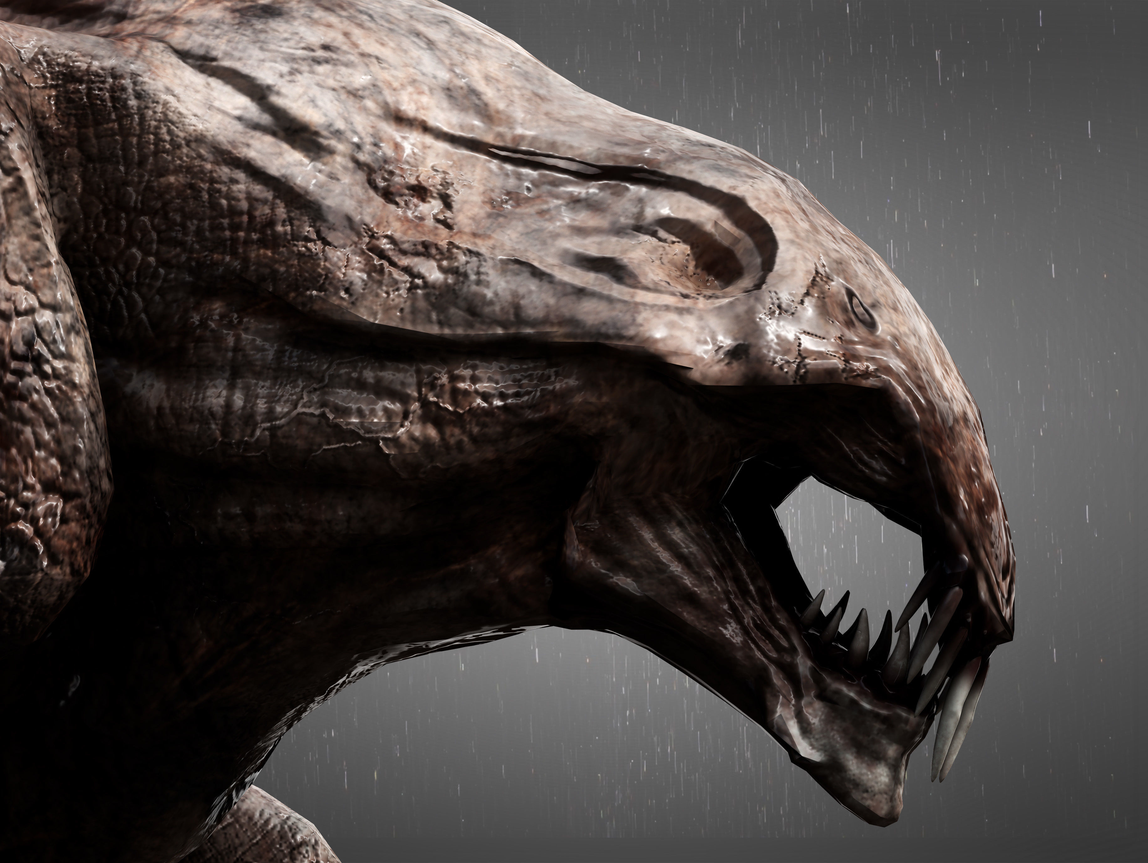 3D model Mud Creature VR / AR / low-poly rigged | CGTrader