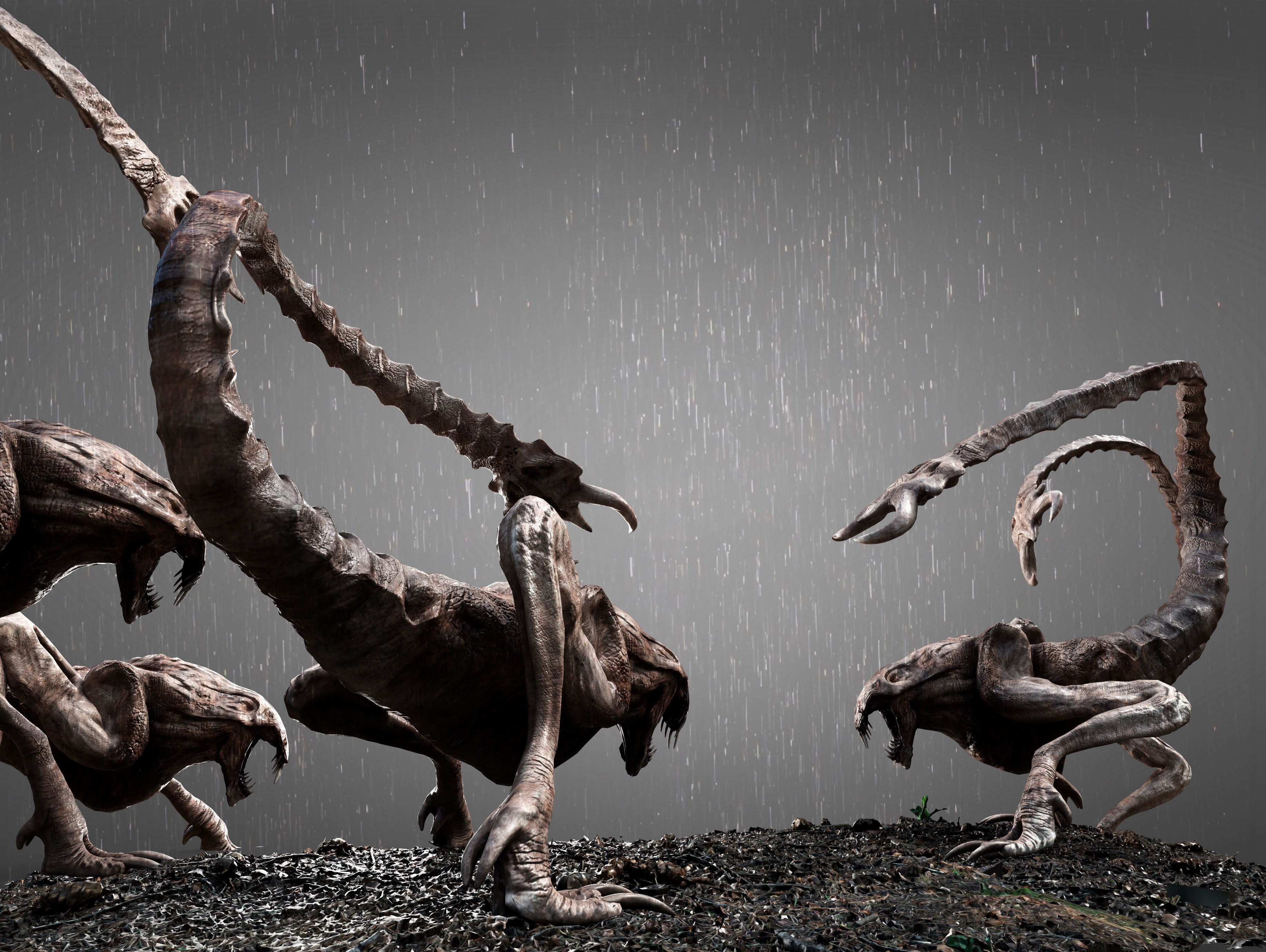3D model Mud Creature VR / AR / low-poly rigged | CGTrader