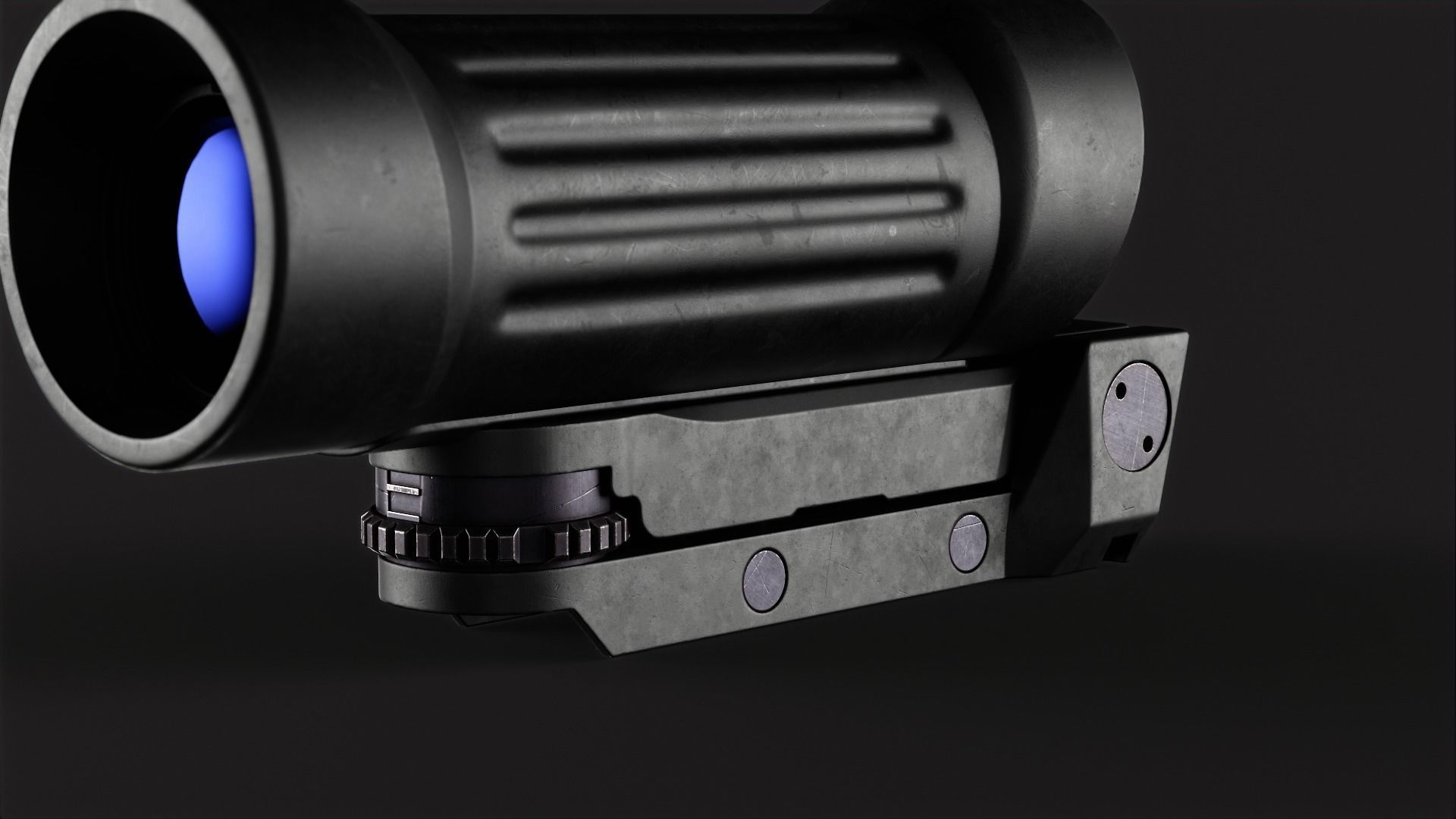 3D model Elcan C79 Scope VR / AR / low-poly | CGTrader