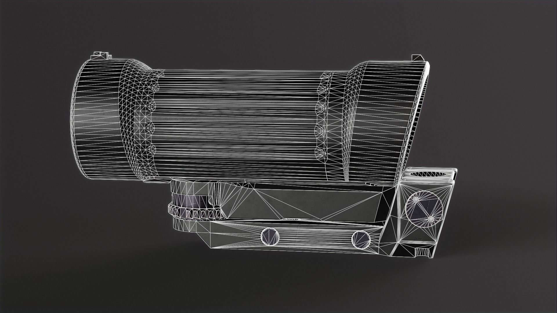 3D model Elcan C79 Scope VR / AR / low-poly | CGTrader