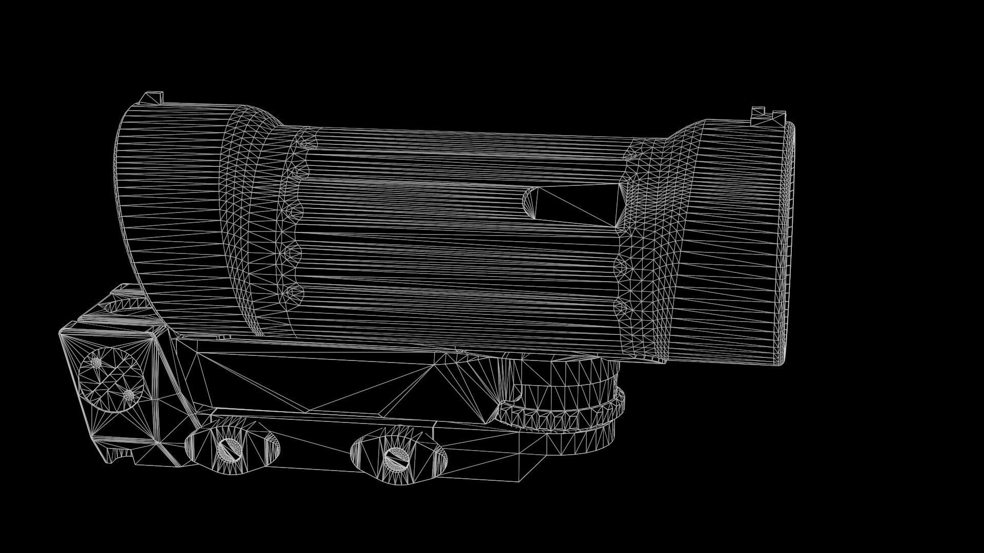 3D model Elcan C79 Scope VR / AR / low-poly | CGTrader