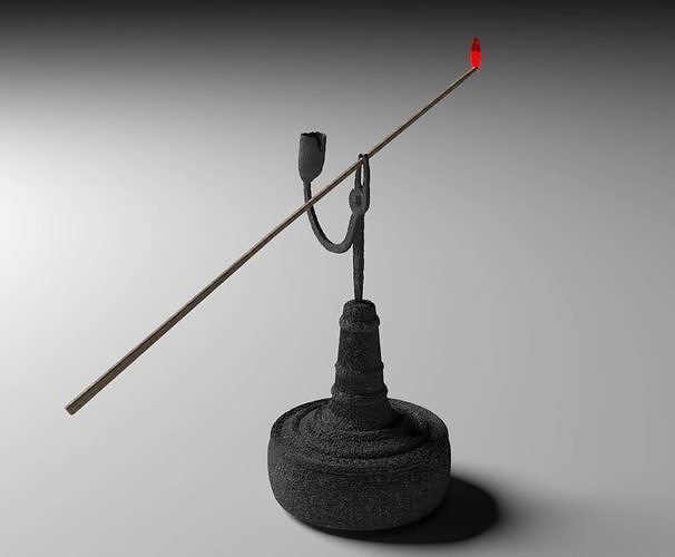 Holder for light splinter 3D model | CGTrader