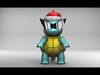 SQUIRTLE - POKEMON CHRISTMAS ORNAMENT 3D model 3D printable | CGTrader