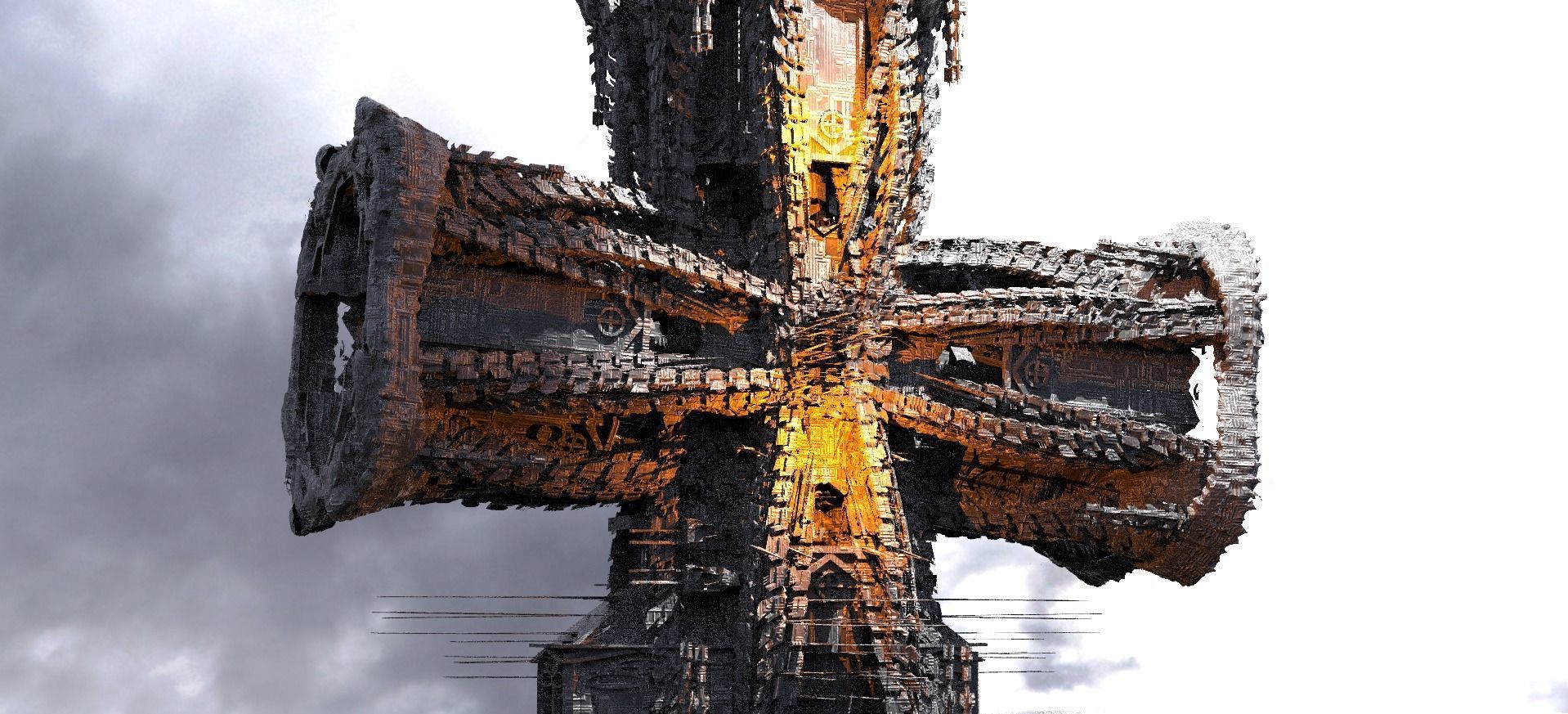 Fusion Core Tower 2 3D model | CGTrader