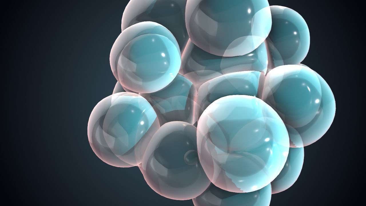 Cell Division Spherical Animated 3D Sequence 3D model animated | CGTrader