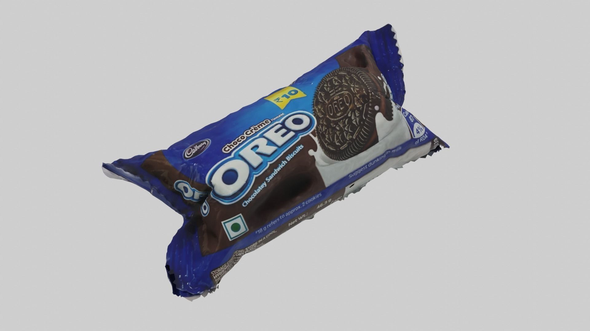 A packet of Oreo Cookies 3D model | CGTrader