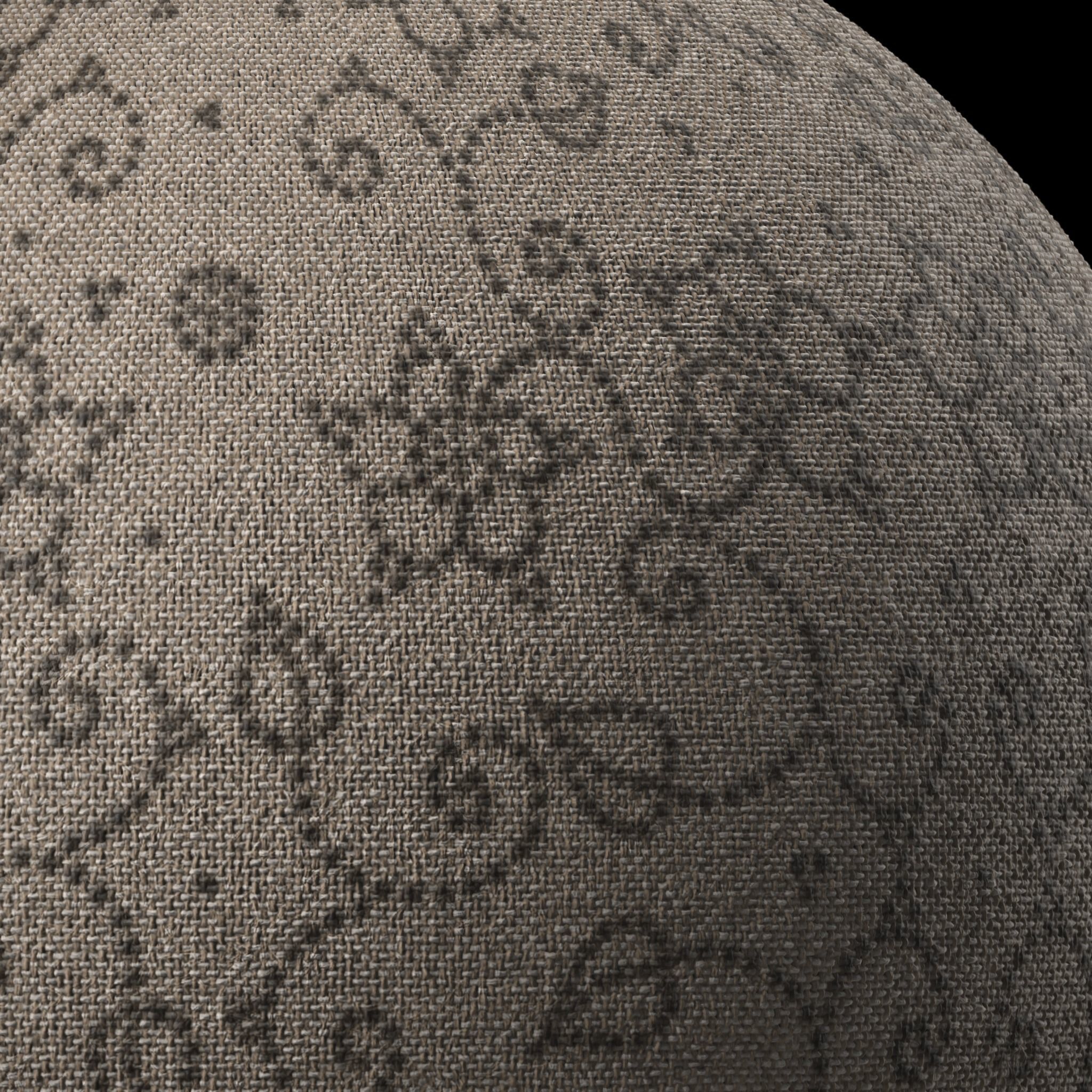 Fabric Materials 40- Floral Fabric Pbr 4k Seamless 3D model | CGTrader
