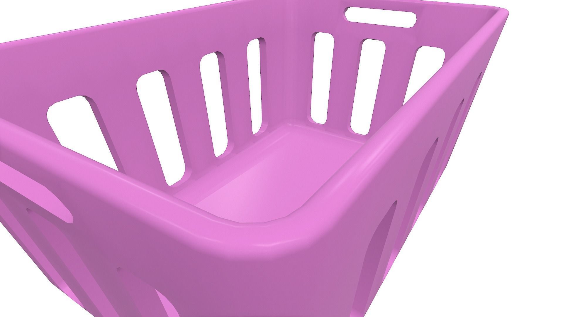 Plastic Basket free VR / AR / low-poly 3D model | CGTrader