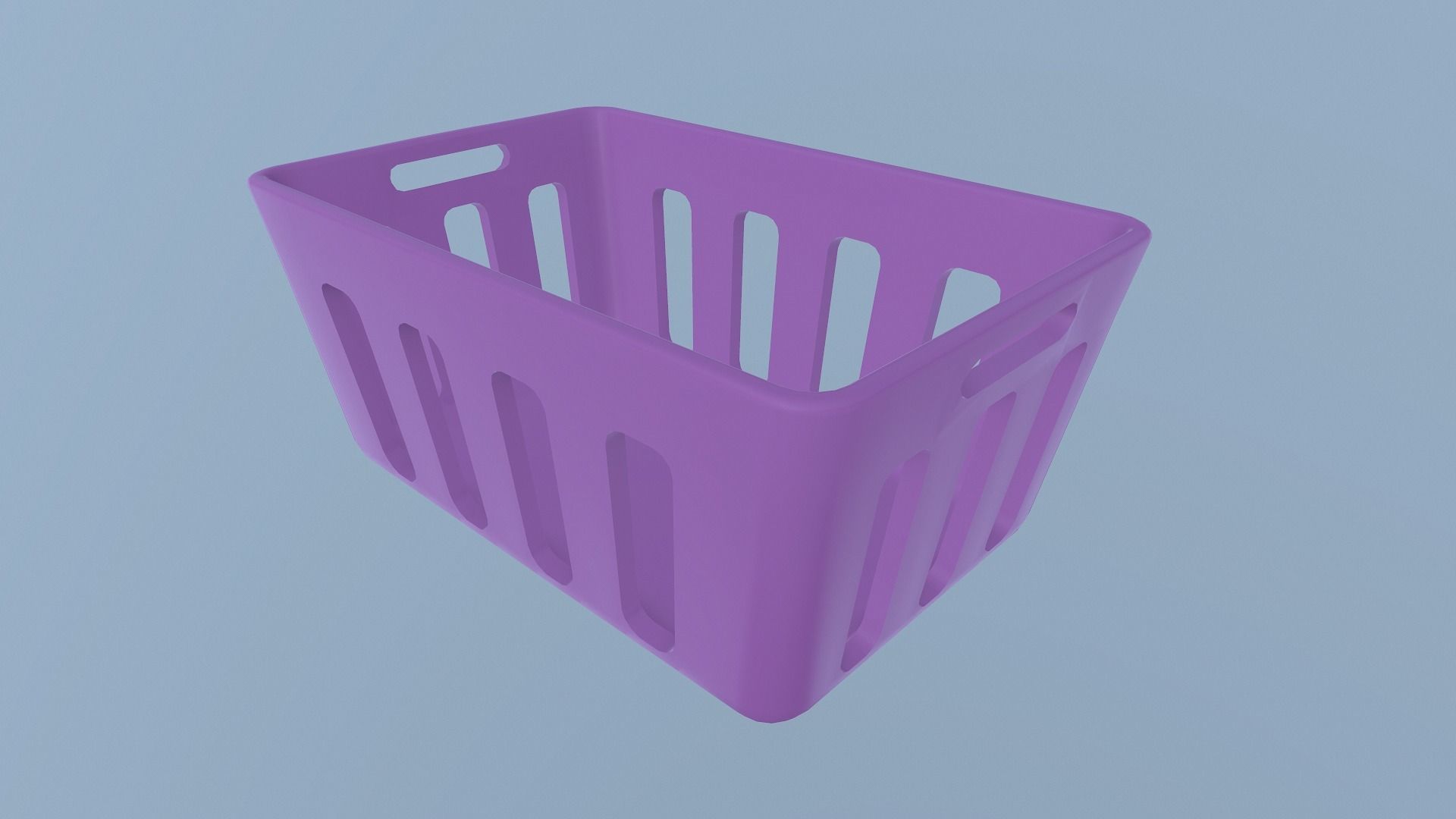 Plastic Basket free VR / AR / low-poly 3D model | CGTrader