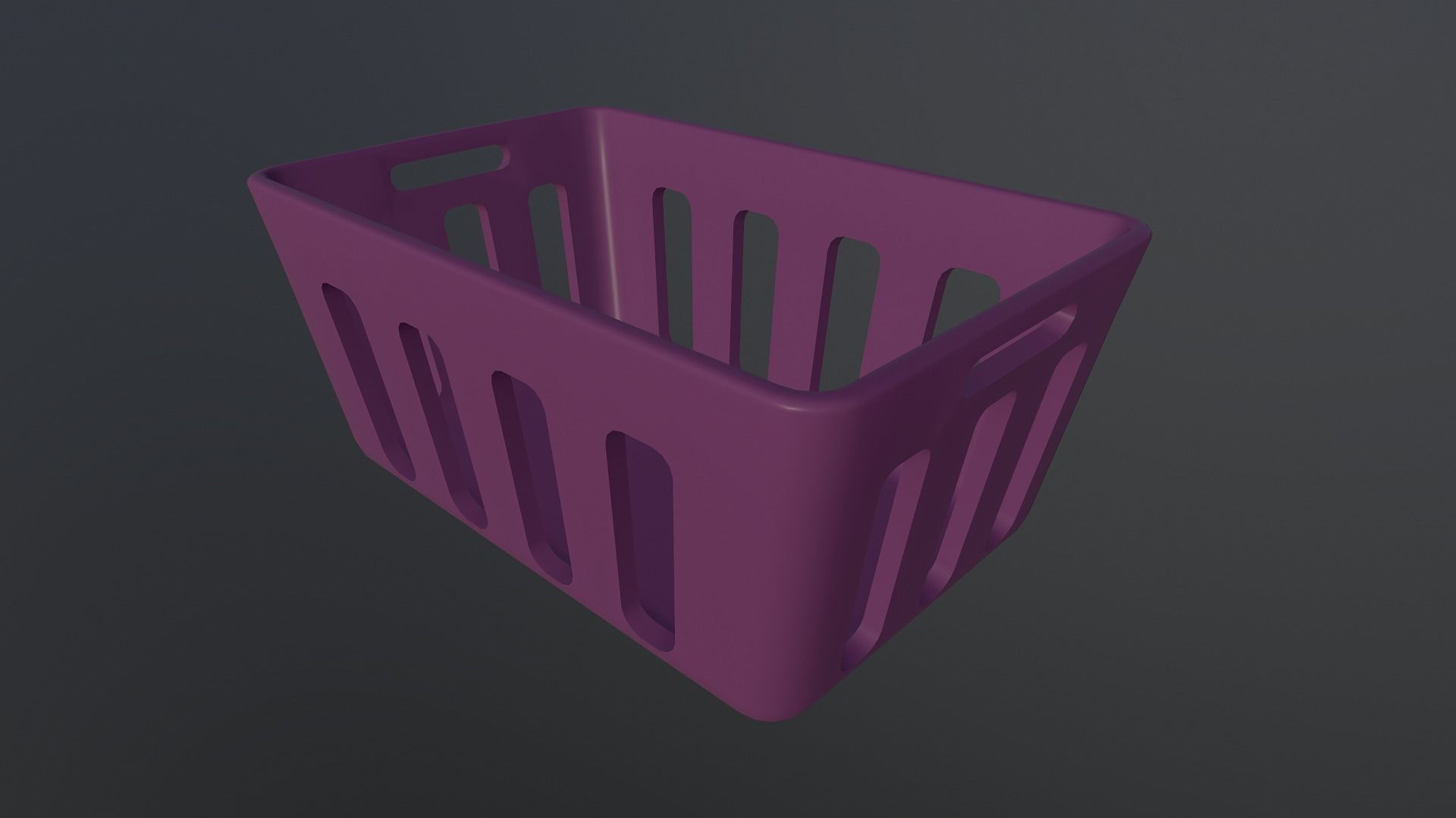 Plastic Basket free VR / AR / low-poly 3D model | CGTrader
