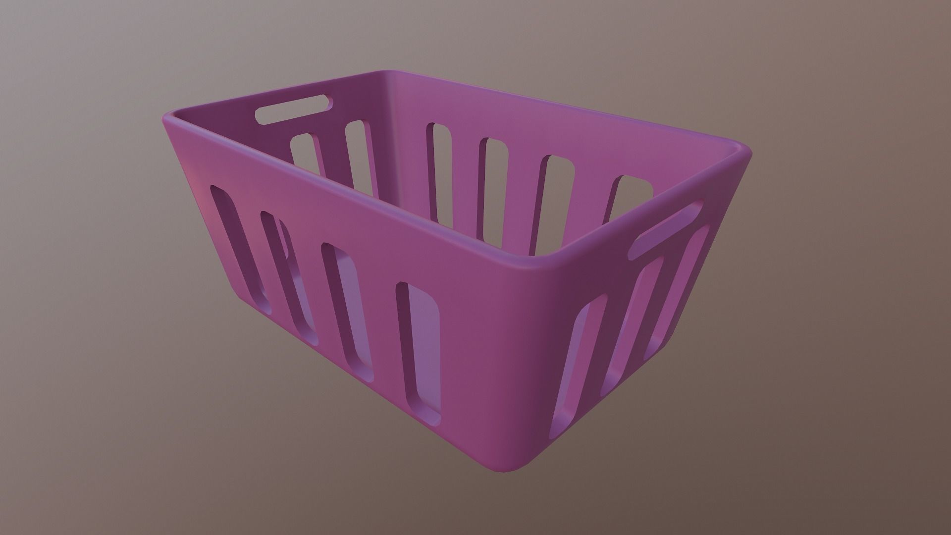 Plastic Basket free VR / AR / low-poly 3D model | CGTrader