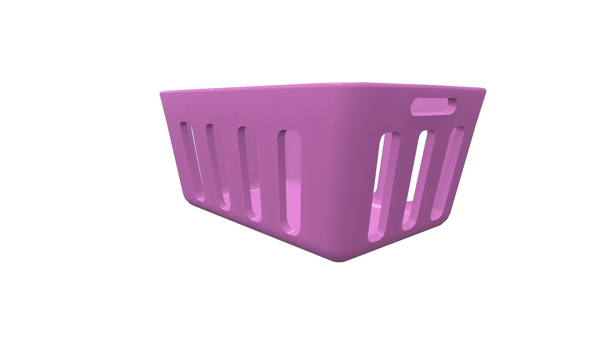 Plastic Basket free VR / AR / low-poly 3D model | CGTrader