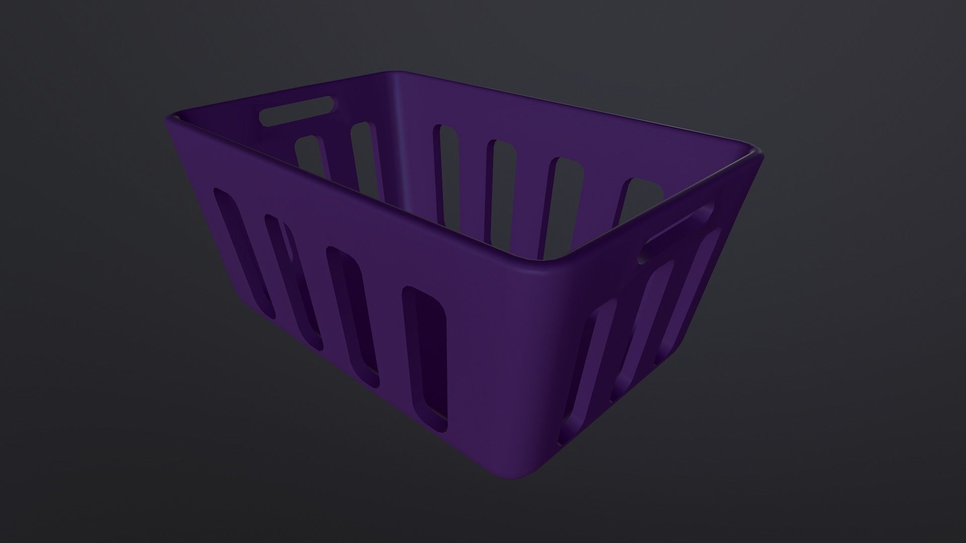 Plastic Basket free VR / AR / low-poly 3D model | CGTrader