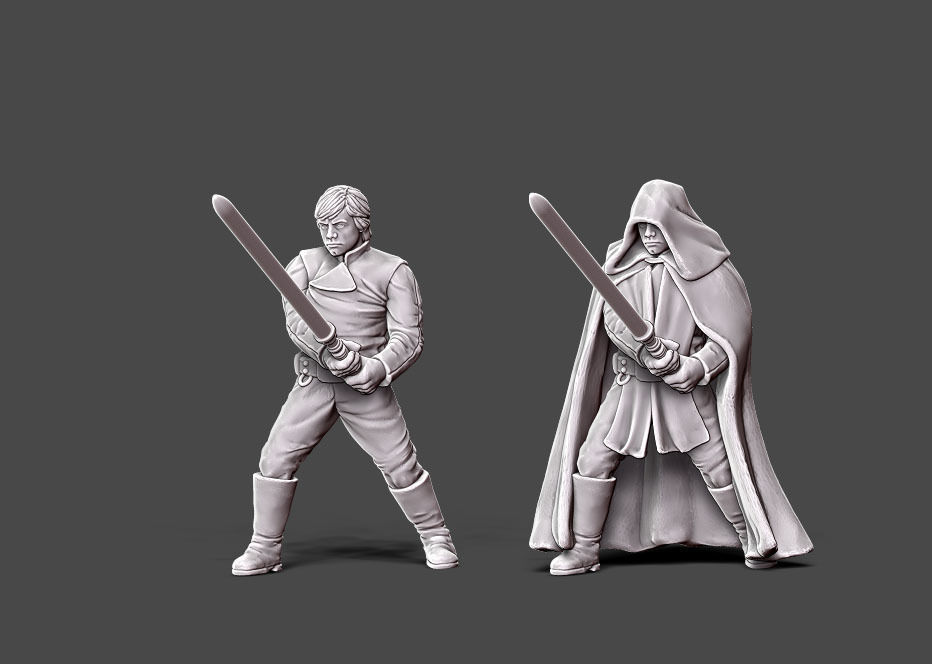 knight - 35mm scale 3D model 3D printable | CGTrader