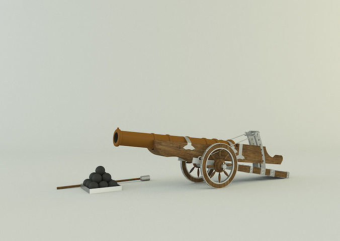 antique soldier gun 3D model | CGTrader