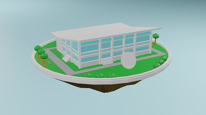Mini Building 3D model | CGTrader